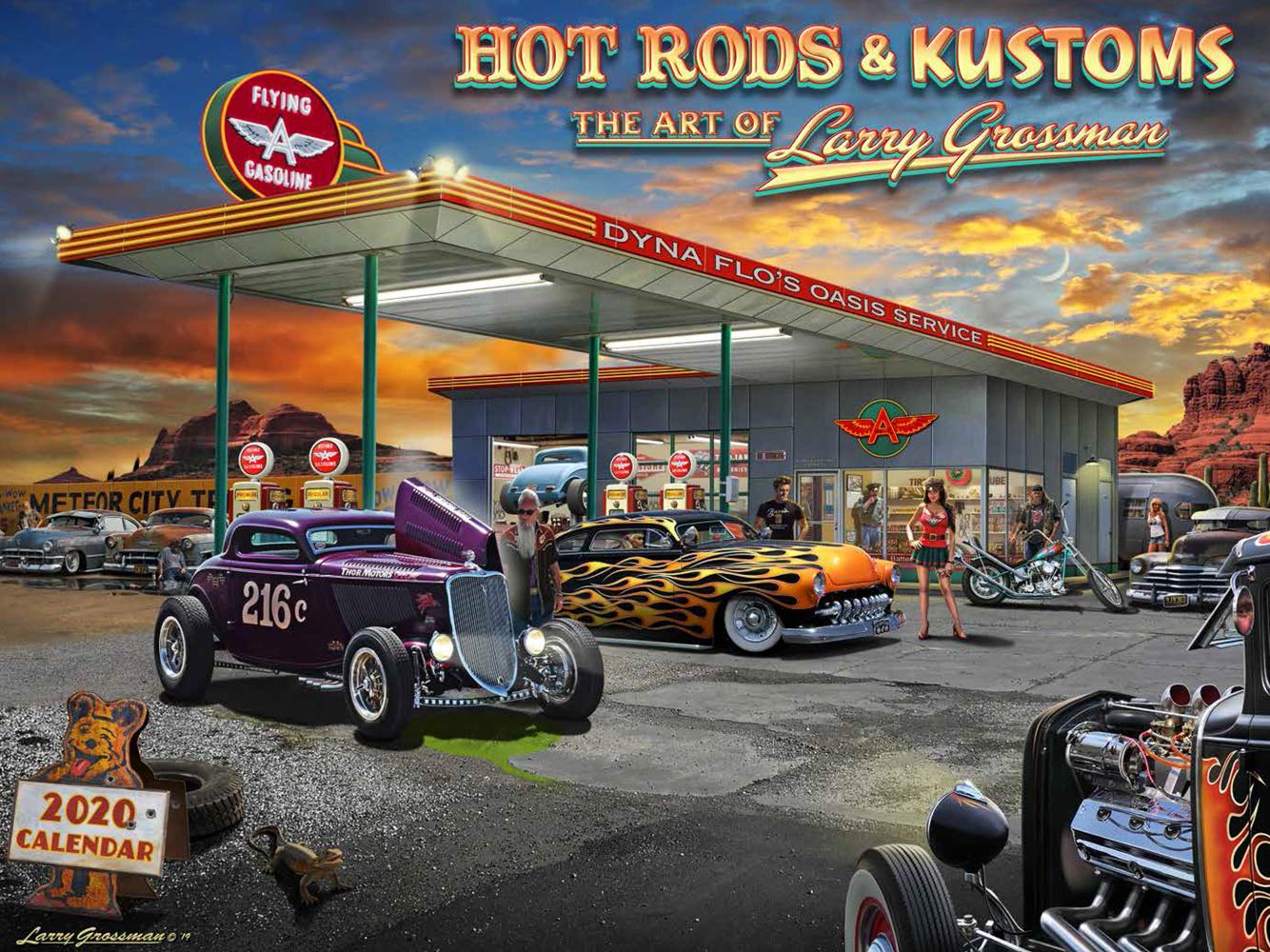 Hot Rods & Kustoms 2020 Calendar by Larry Grossman | Goodreads