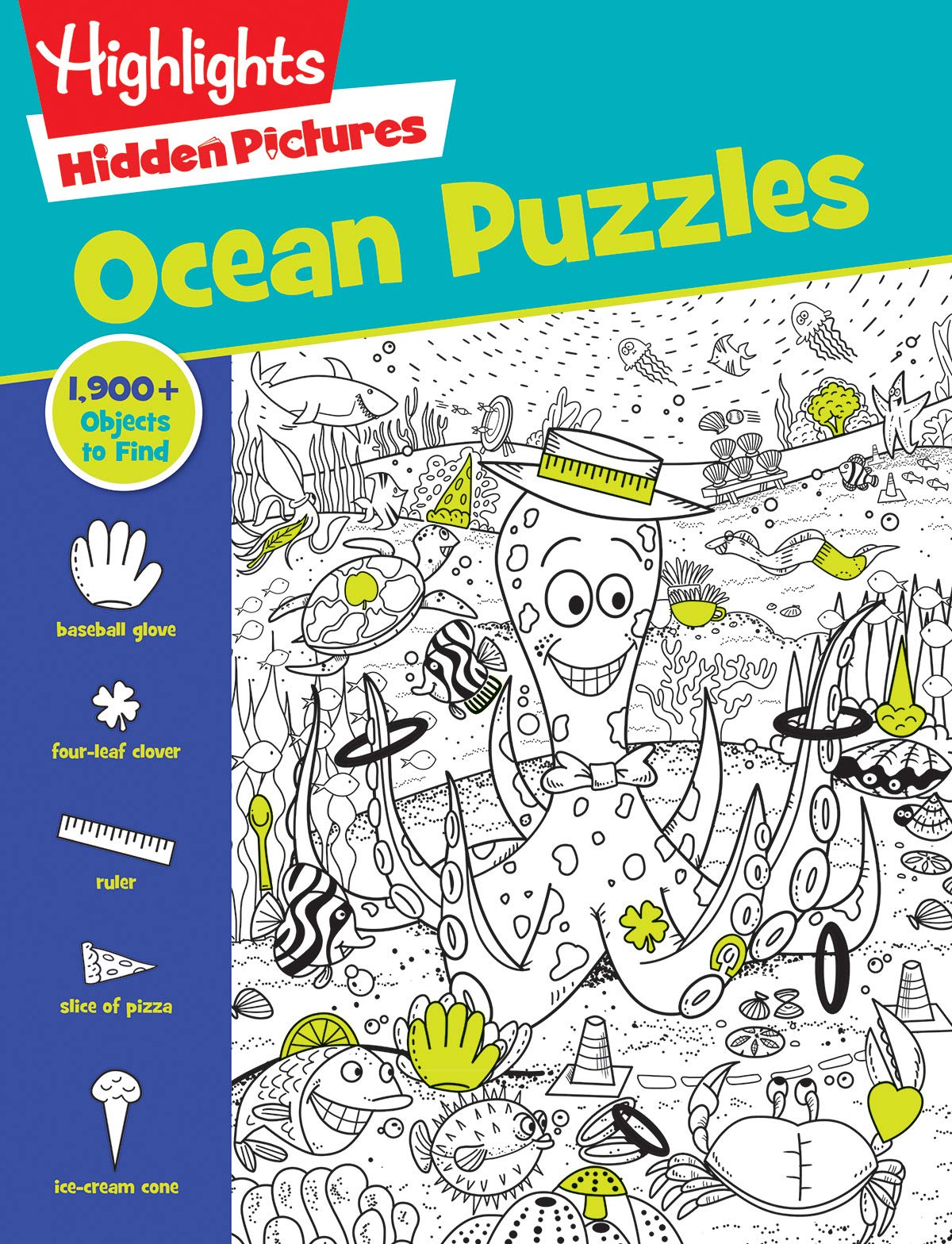 Ocean Puzzles: Over 100 Ocean-Themed Search and Find Puzzles for Kids 6 ...