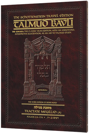 The Schottenstein Travel Edition Talmud Bavli: Tractate Berachos (2B ...