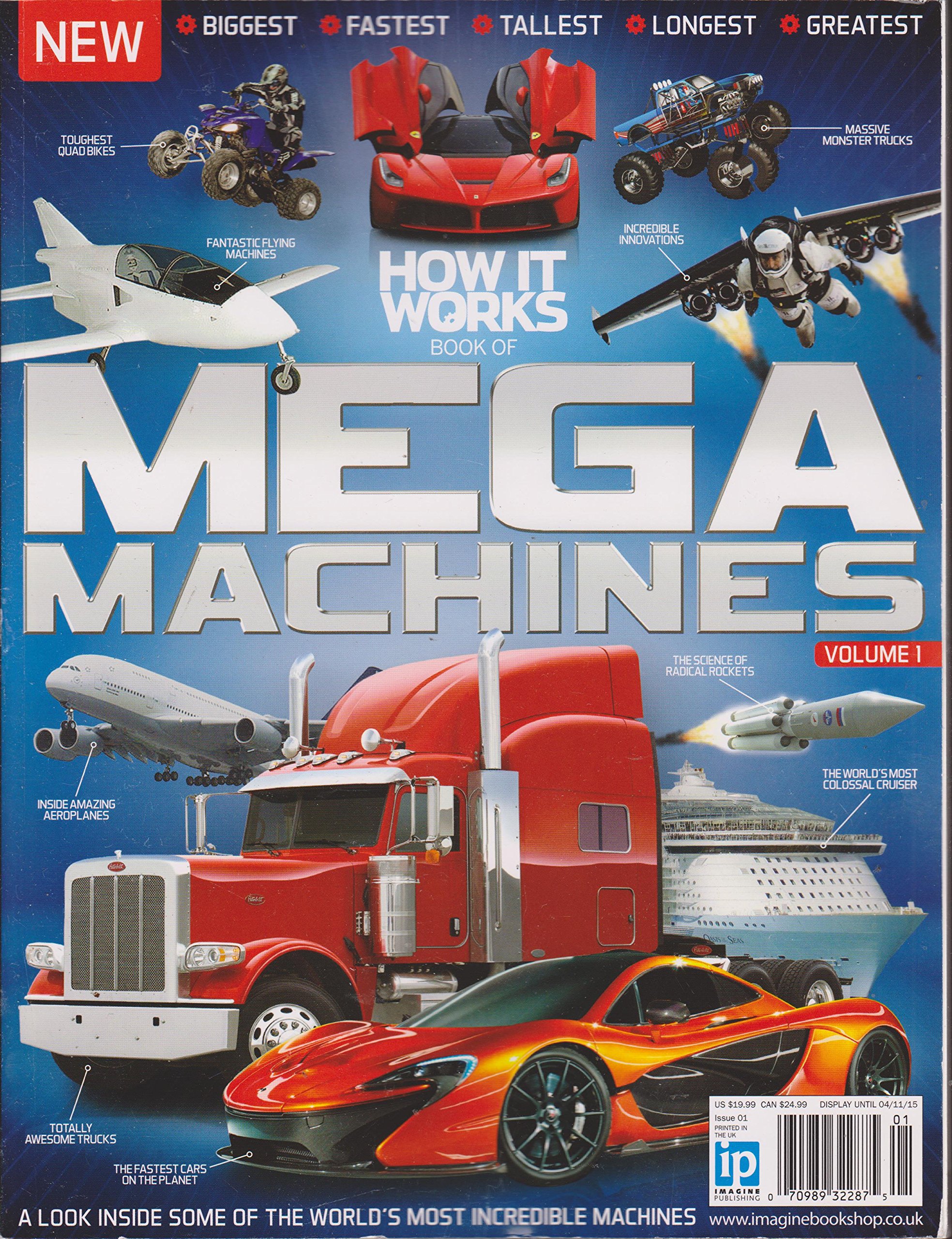 How It Works Book of Mega Machines Volume 1 by Imagine Publishing ...
