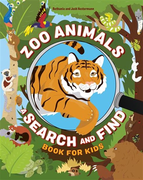 Zoo Animals: A Search and Find Book for Kids by Bethanie Hestermann ...