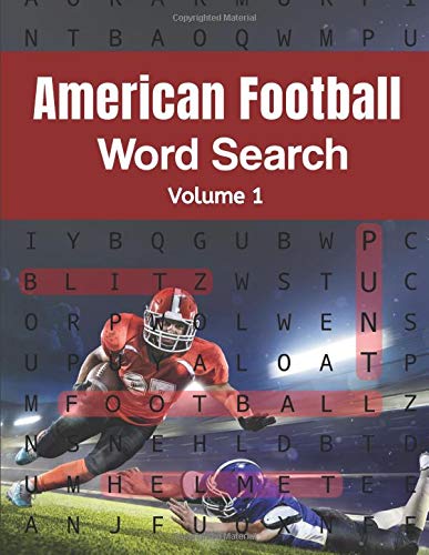 American Football Word Search (Volume 1): Fun Puzzles for American ...