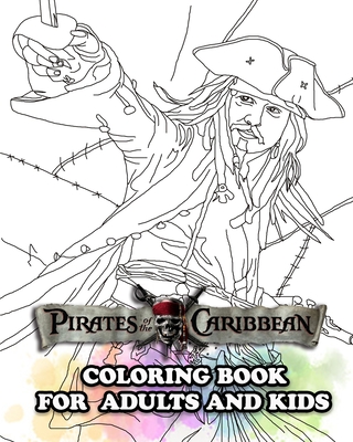 Pirates Of The Caribbean Coloring Book Pages
