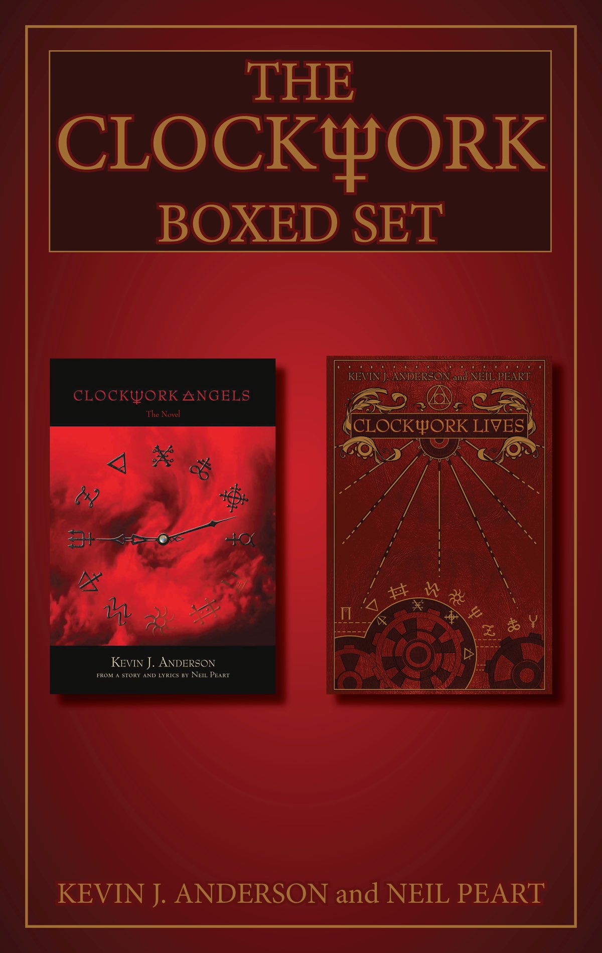 The Clockwork Boxed Set (Clockwork Angels, #1-2) by Kevin J. Anderson ...