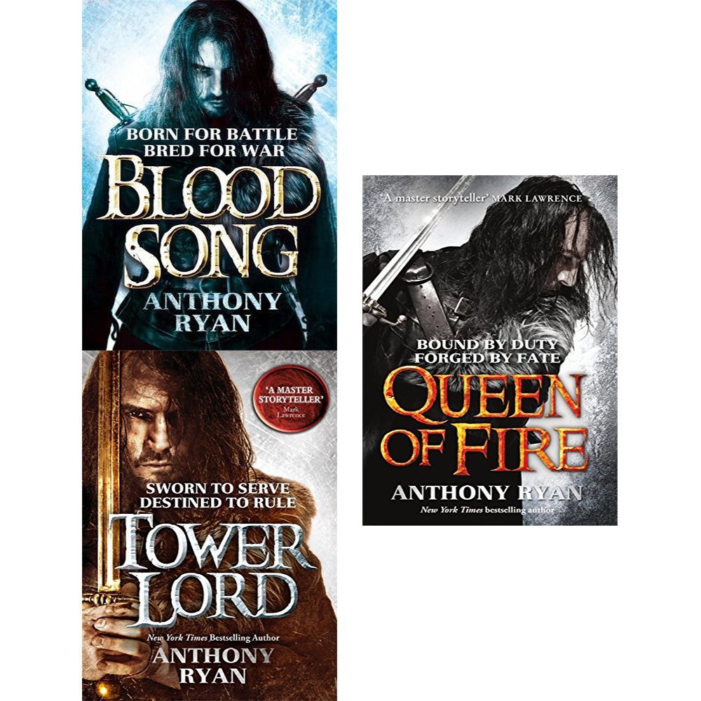 Raven's Shadow Series Anthony Ryan Collection 3 Books Set by Anthony ...