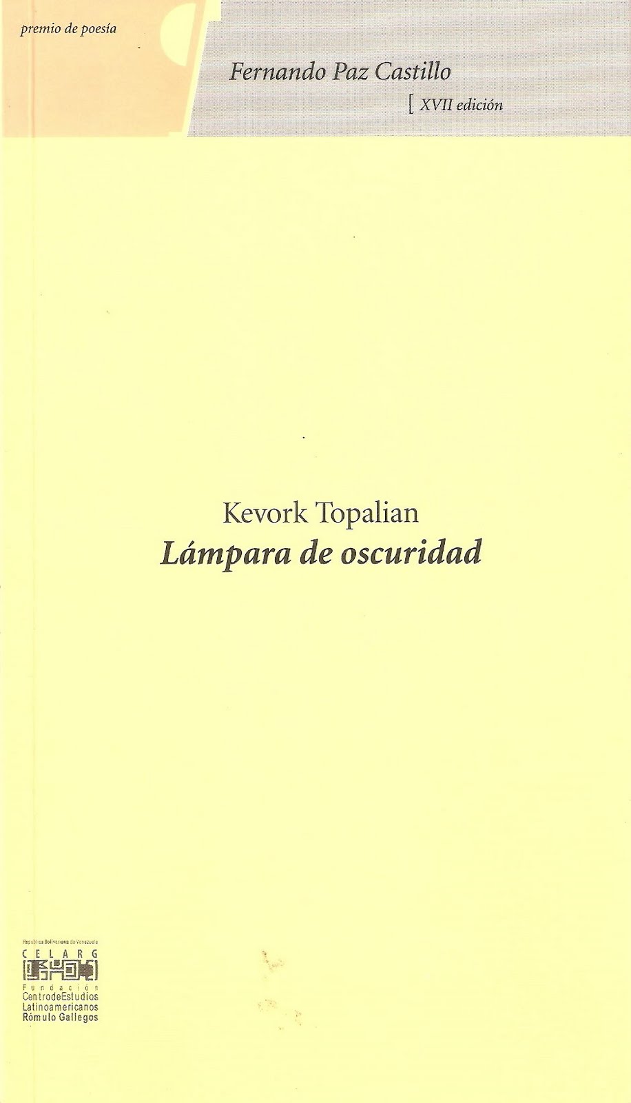 Lámpara de oscuridad by Kevork Topalian | Goodreads