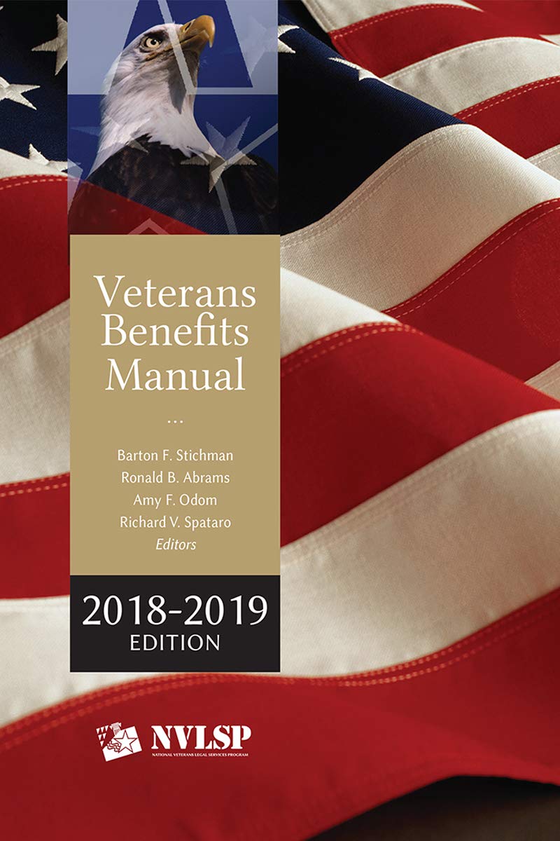 Veterans Benefits Manual, 2018-2019 Edition by National Veterans Legal ...