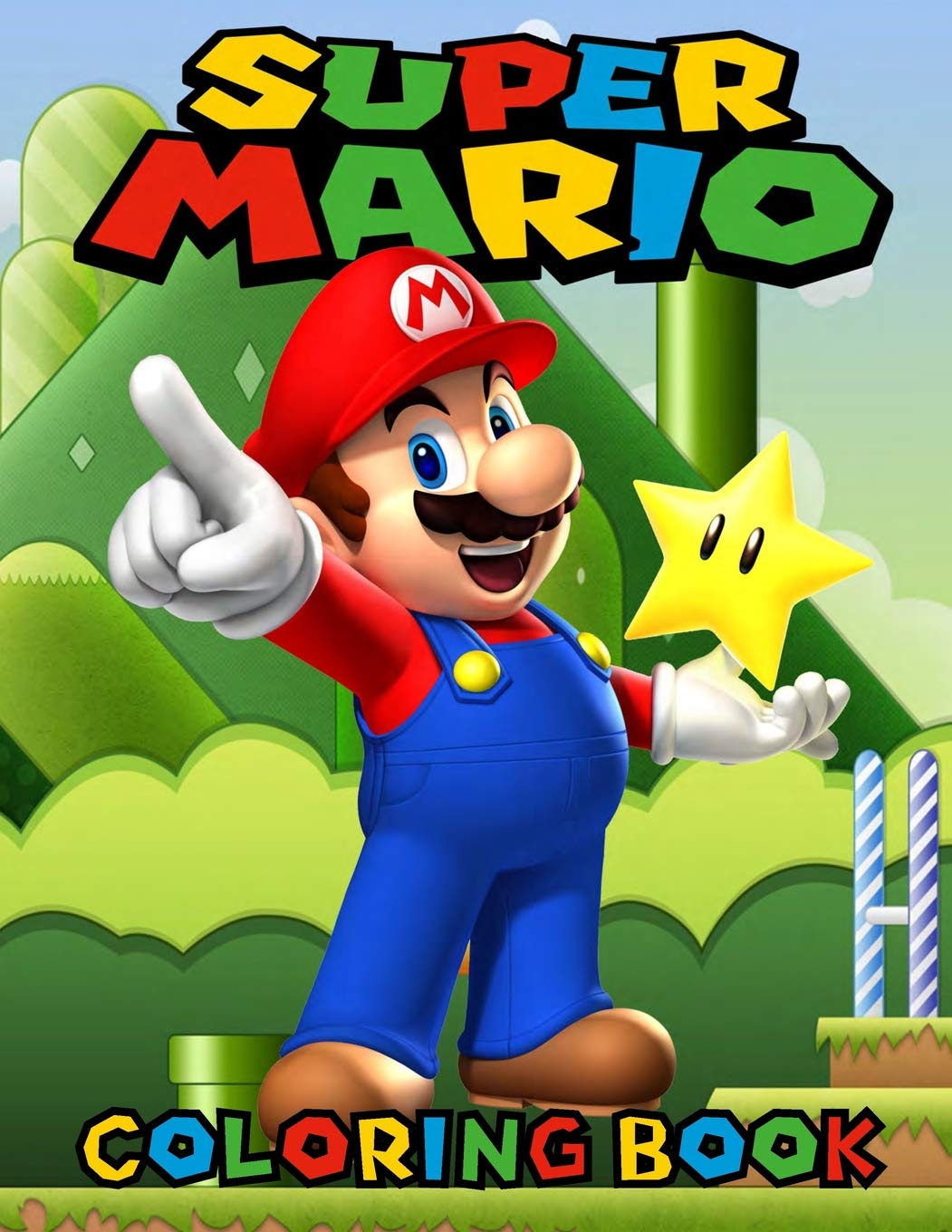 Super Mario Coloring Book