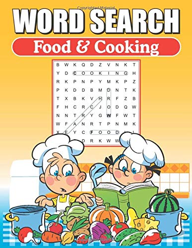 Word Search Food & Cooking: Word Find Book For Adults by Greater ...