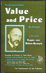 Value and Price by Eugen Von Bohm-Bawerk | Goodreads