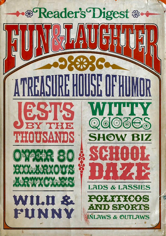Reader's Digest Fun & Laughter: A Treasure House of Humor by The Reader ...