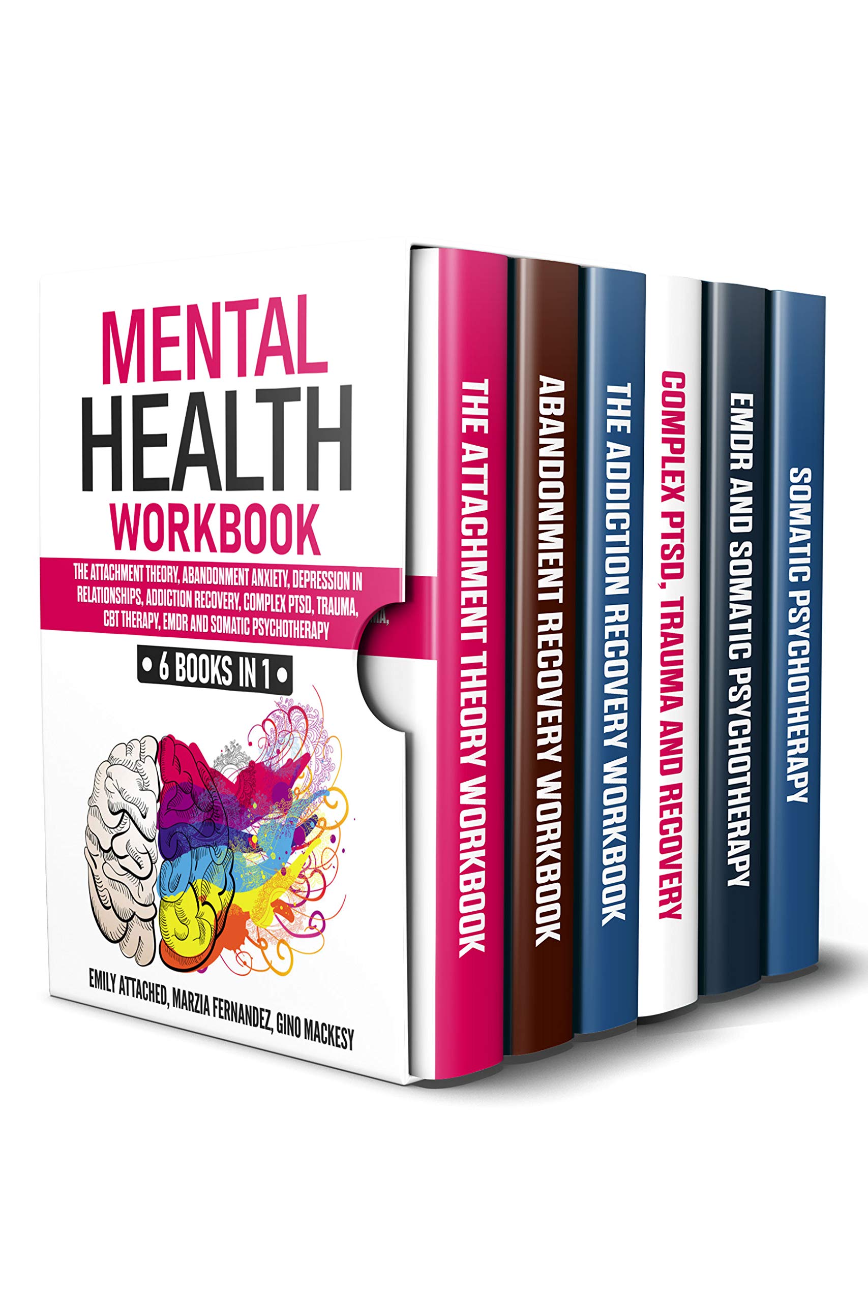 Mental Health Workbook: 6 Books in 1: The Attachment Theory ...