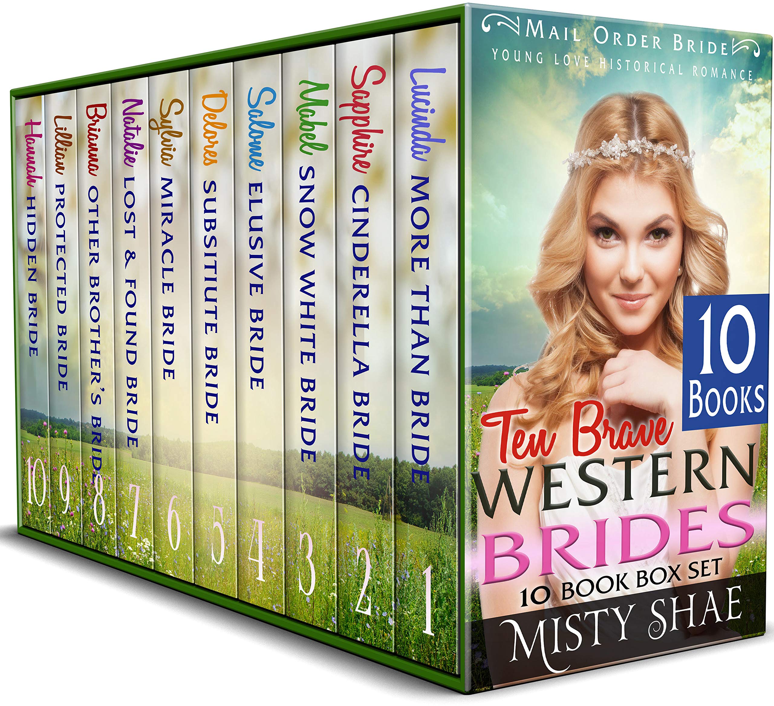 10 Brave Western Brides 10 Book Box Set: Mail Order Bride Young Love ...