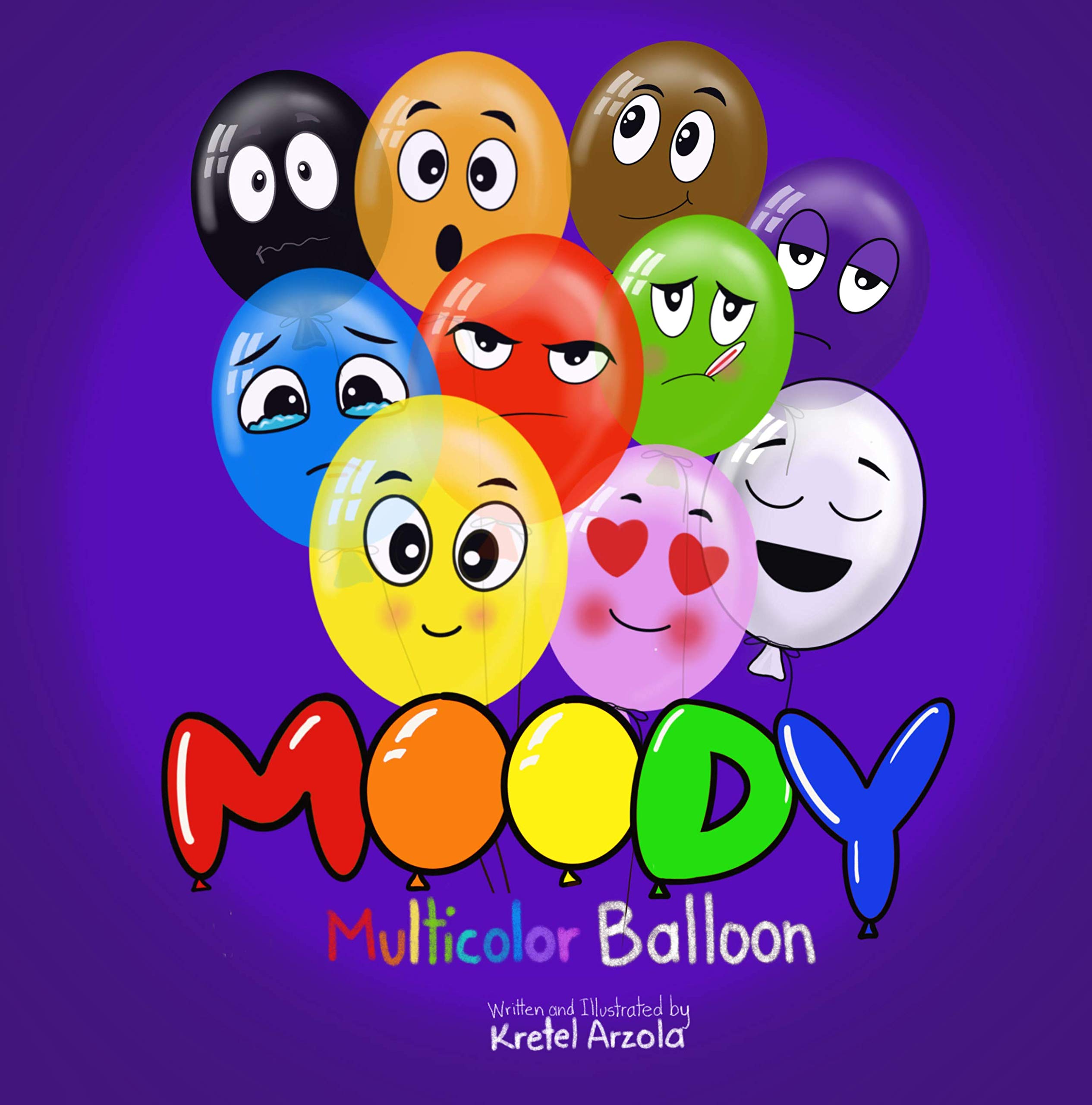 Moody, The Multicolor Balloon: Feelings & Emotions Book | Teaches over ...