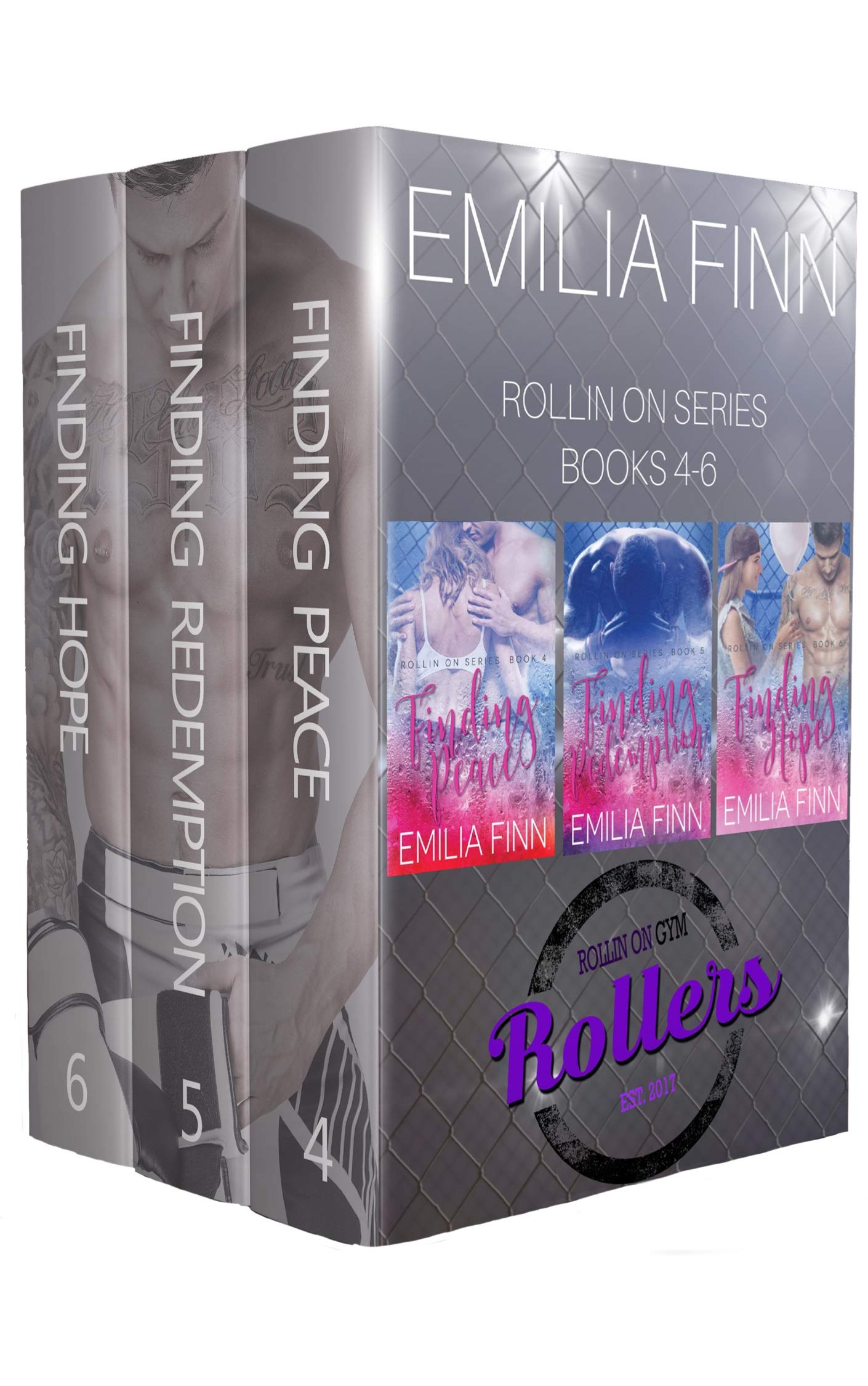 ROLLIN ON SERIES BOXSET #2: Finding Peace, Finding Redemption, Finding Hope by Emilia Finn ...