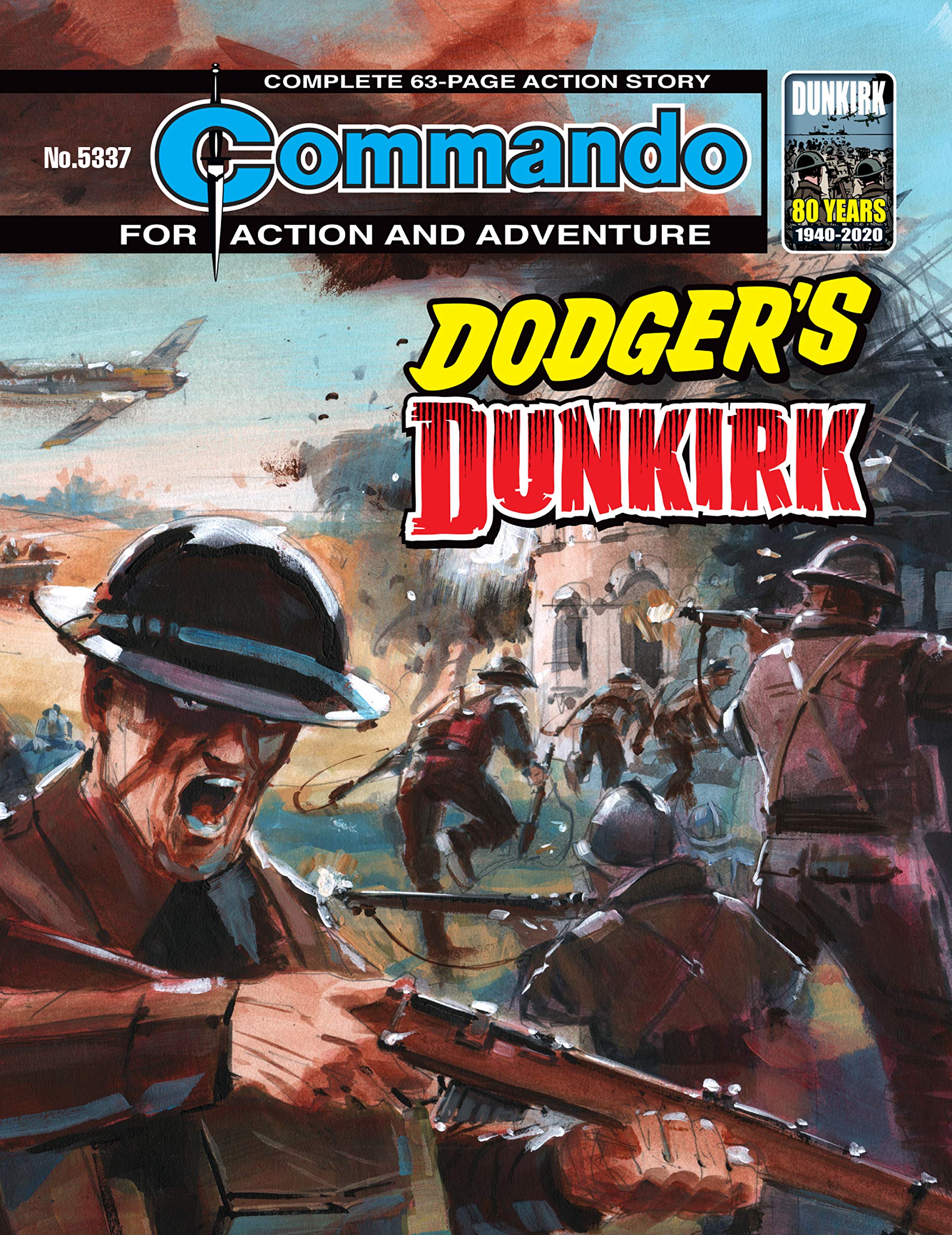 Commando #5337: Dodger's Dunkirk by Andrew Knighton | Goodreads