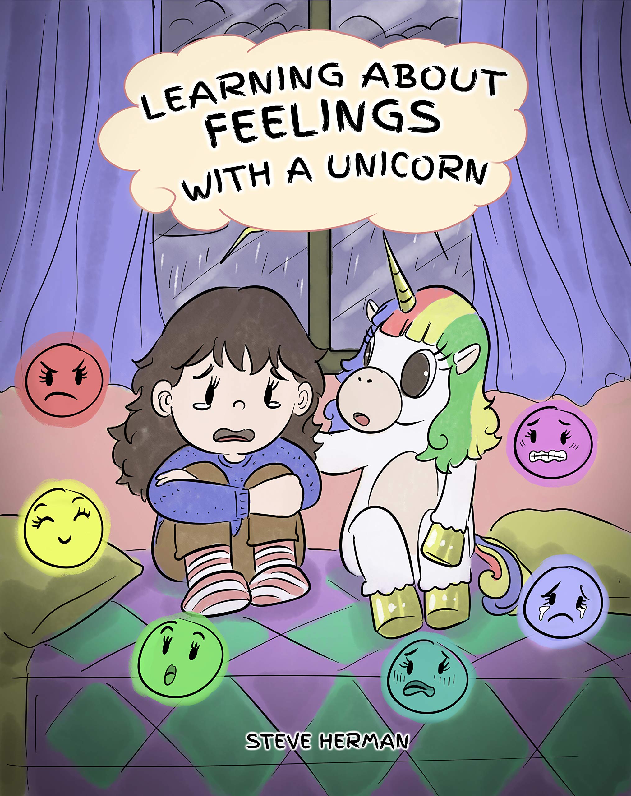 Learning about Feelings with a Unicorn: A Cute and Fun Story to Teach ...