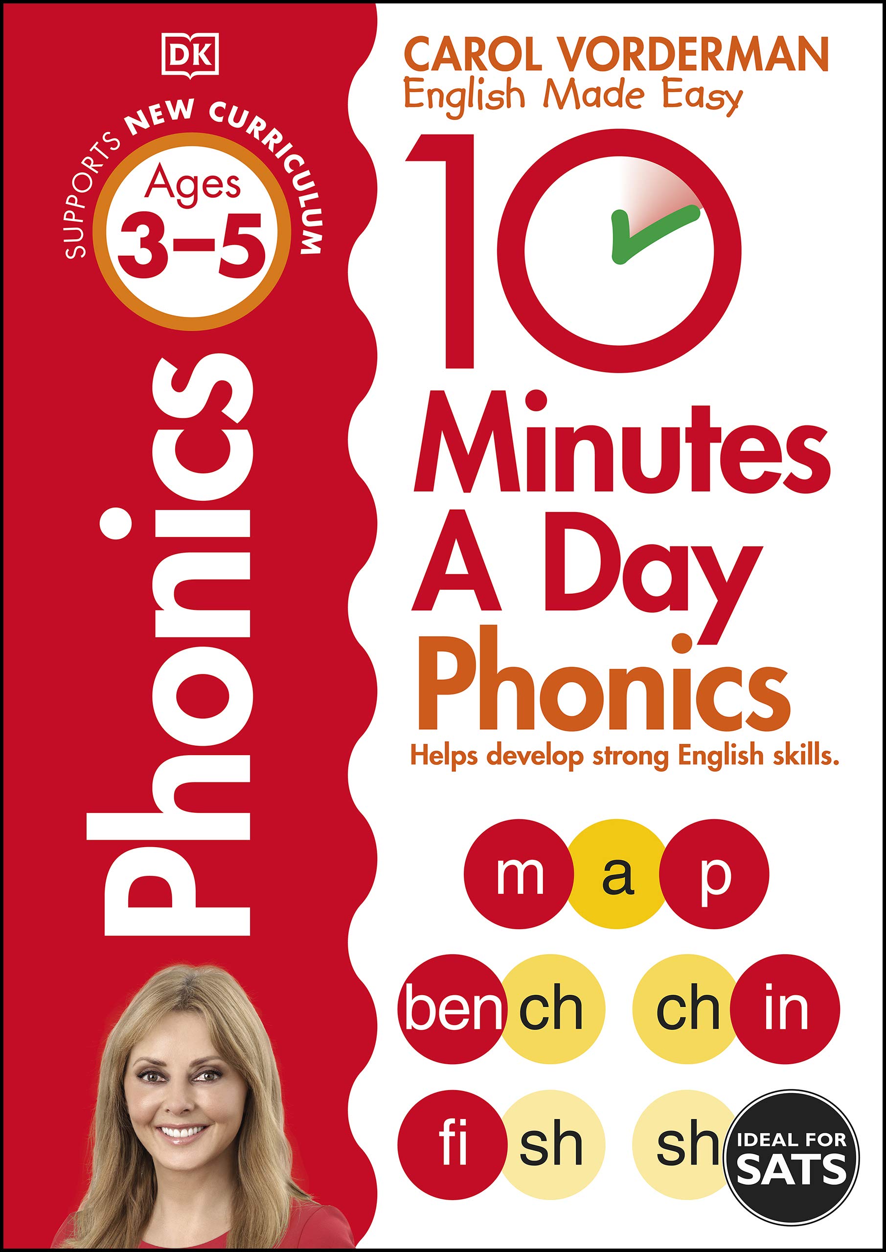10 Minutes A Day Phonics, Ages 3-5 (Preschool): Supports the National ...