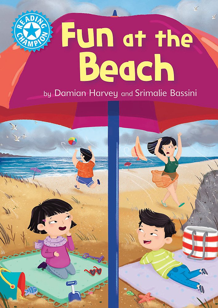Reading Champion Fun At The Beach by Damian Harvey | Goodreads