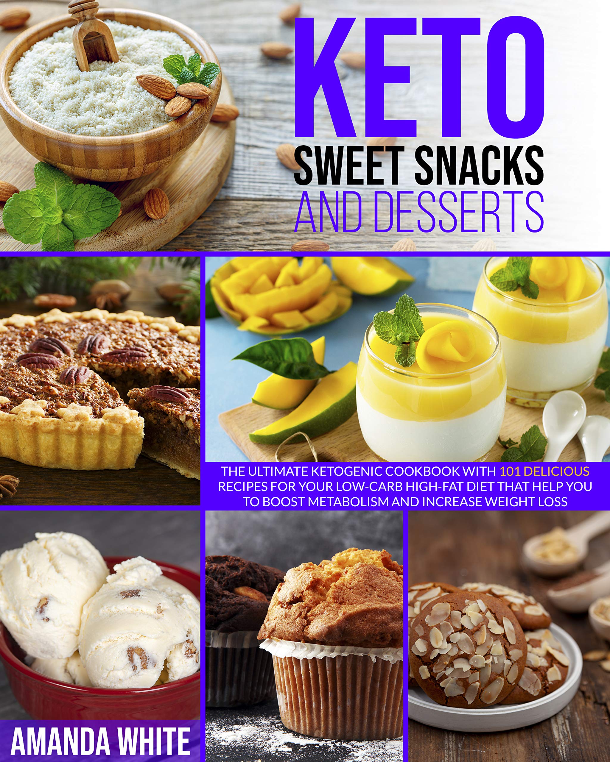 Keto Sweet Snacks and Desserts: The Ultimate Ketogenic Cookbook with ...