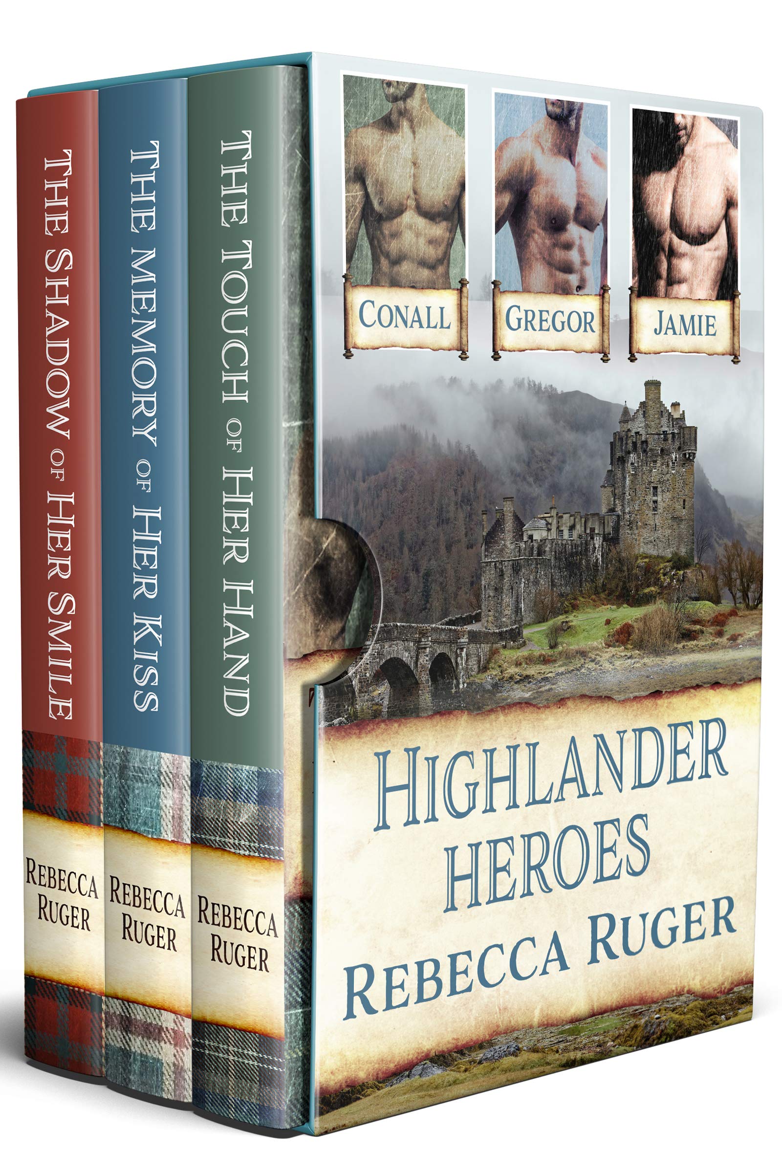 Highlander Heroes, Books 1-3: The Touch of Her Hand / The Memory of Her Kiss / The Shadow of Her ...