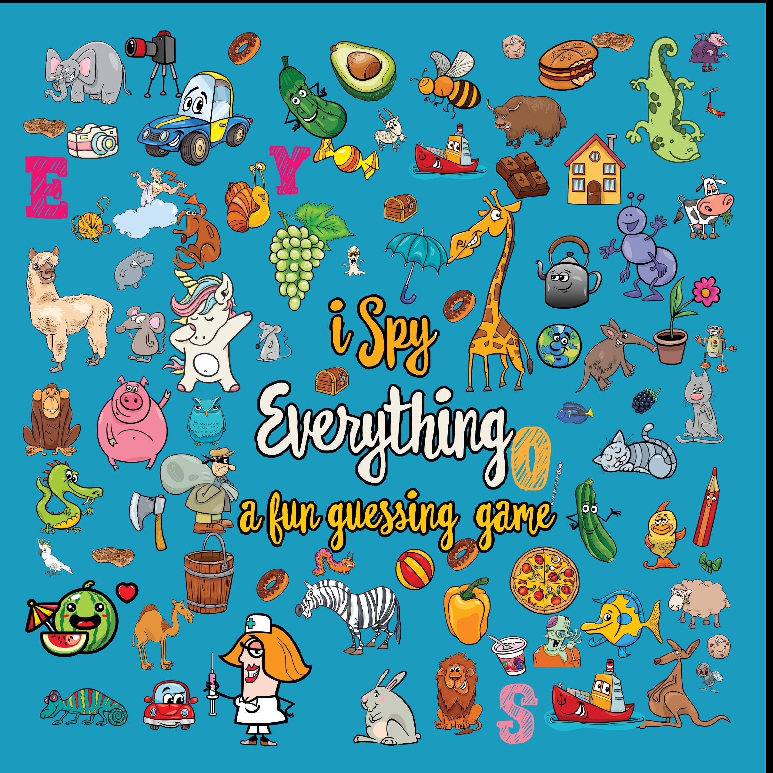 I Spy Everything a fun guessing game: A B C activity book for Kids | i ...