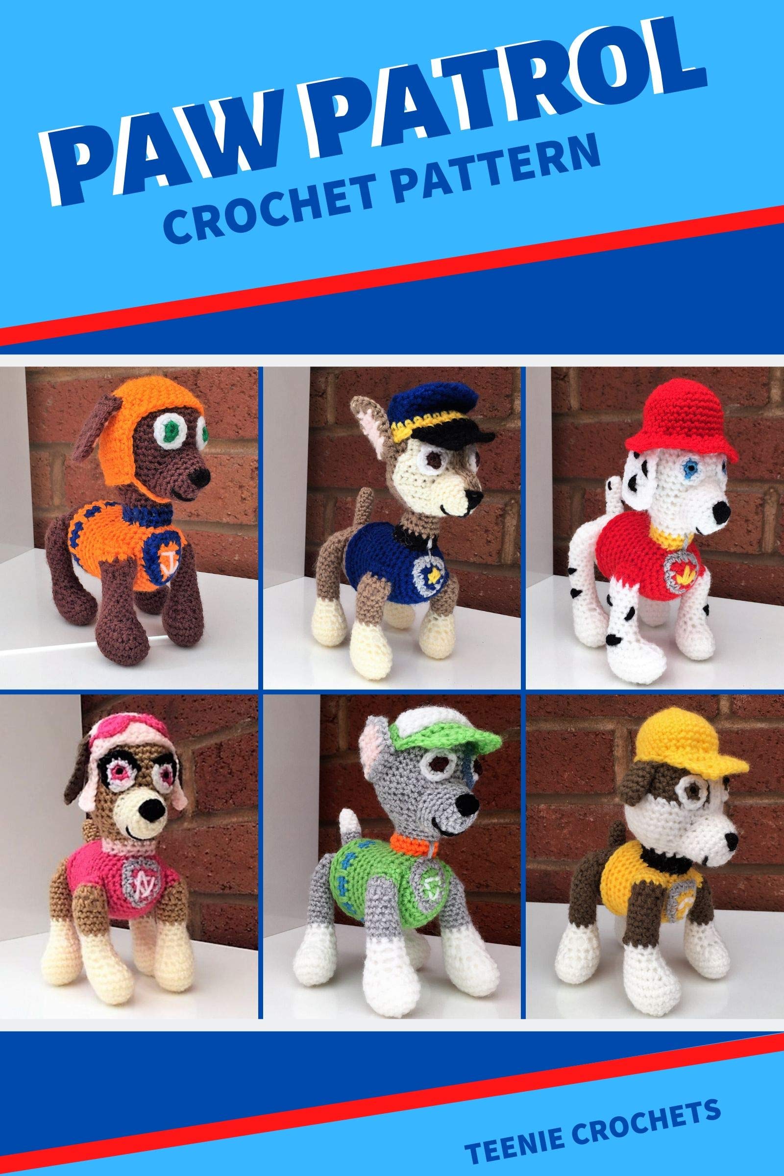 Paw Patrol - Written Crochet Patterns (Unofficial): Amigurumi Crochet by Teenie Crochets | Goodreads