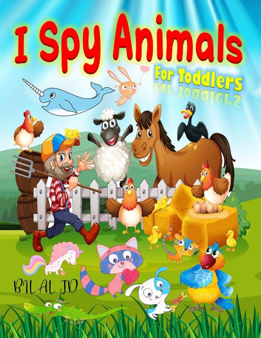 I Spy Animals For Toddlers: I Spy Books For Preschoolers - Toddlers ...