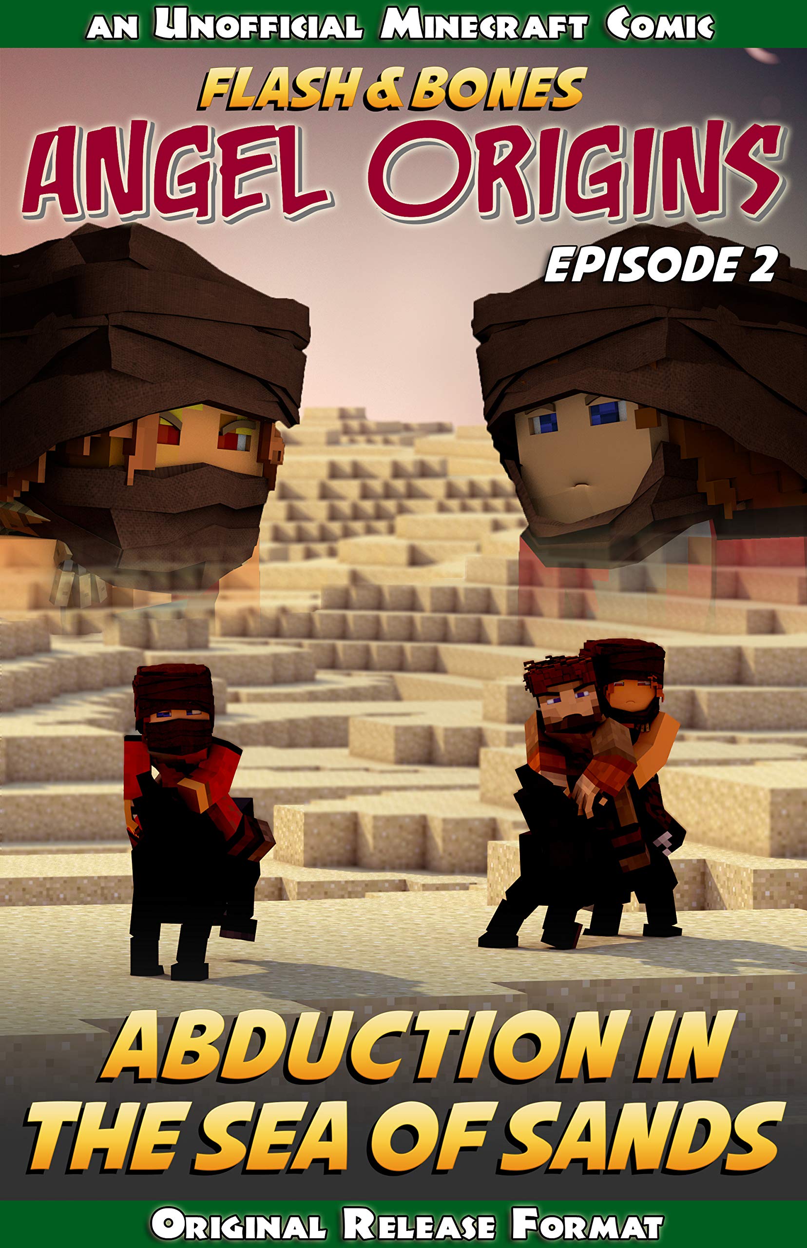 Abduction in the Sea of Sands: Kids' Minecraft Story by Calvin Crowther ...