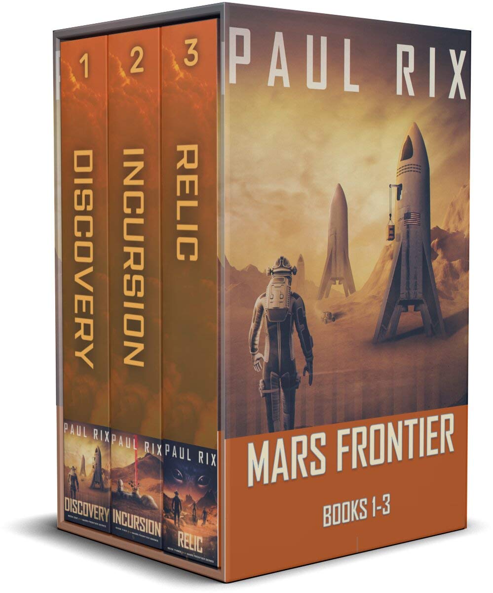 Mars Frontier Books 1-3: A Hard Science Fiction Box Set by Paul Rix ...