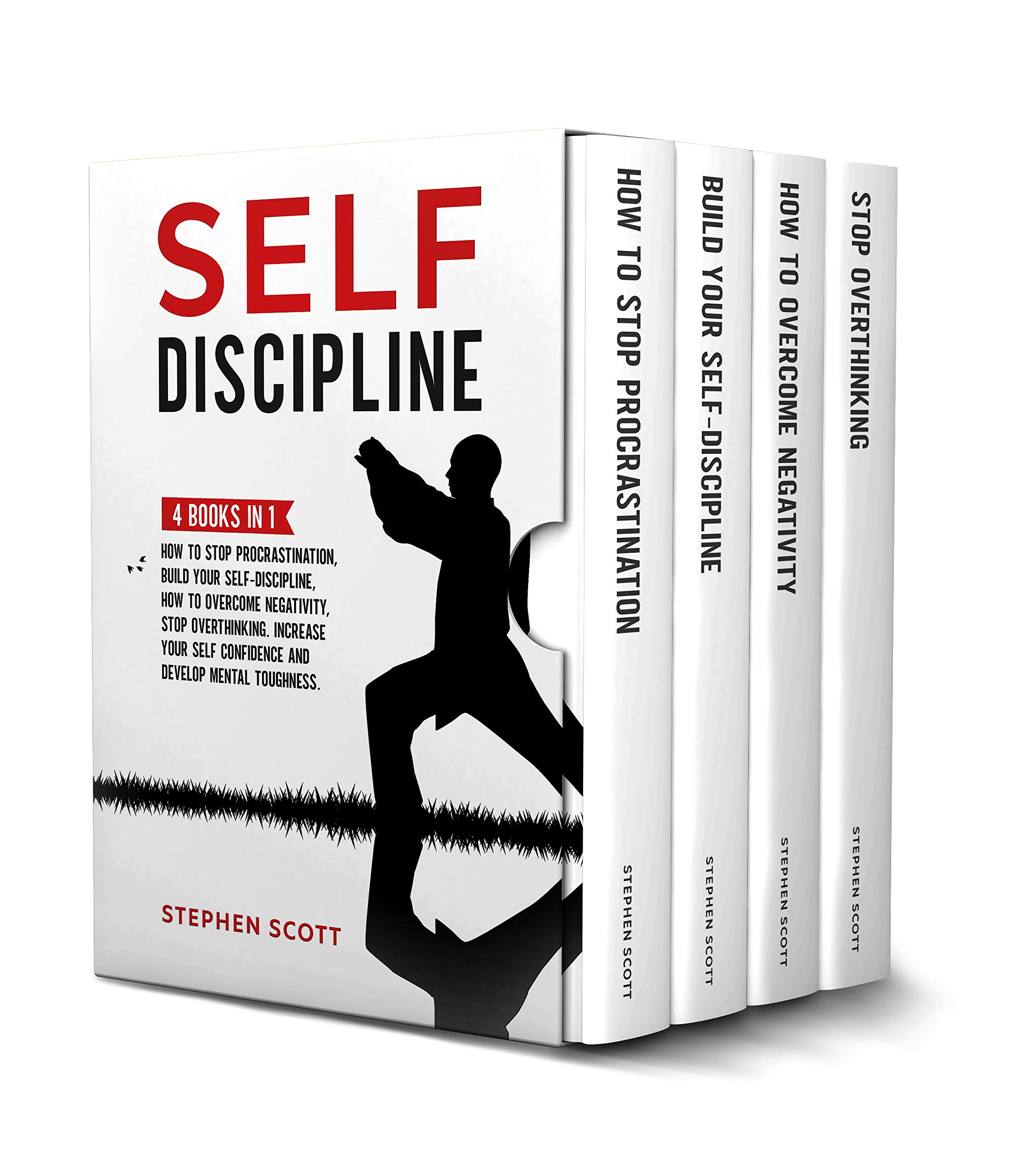 Self Discipline: 4 books in 1: How to Stop Procrastination, Build Your ...
