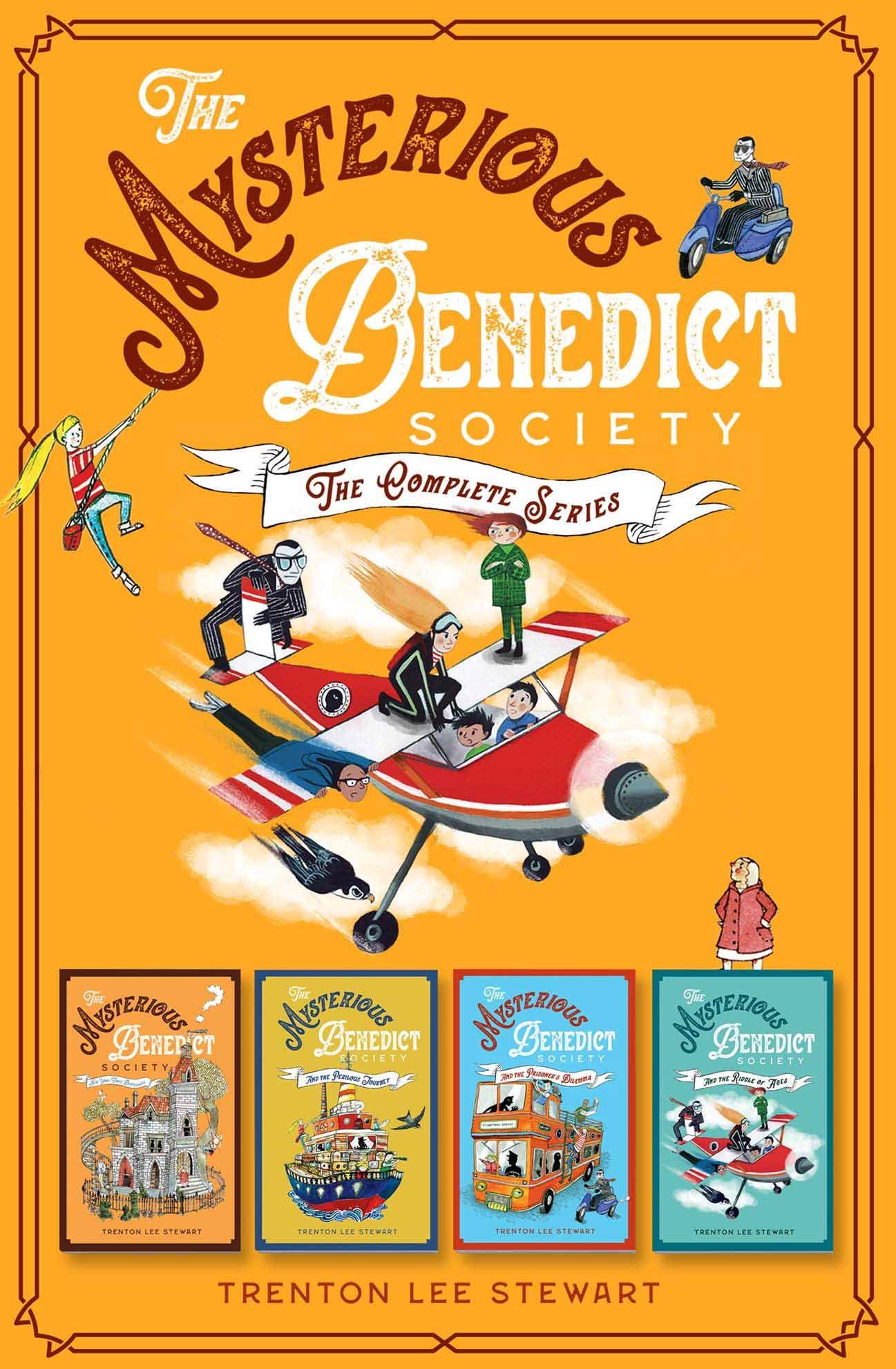The Mysterious Benedict Society Complete Series (Books 1-4): the New ...