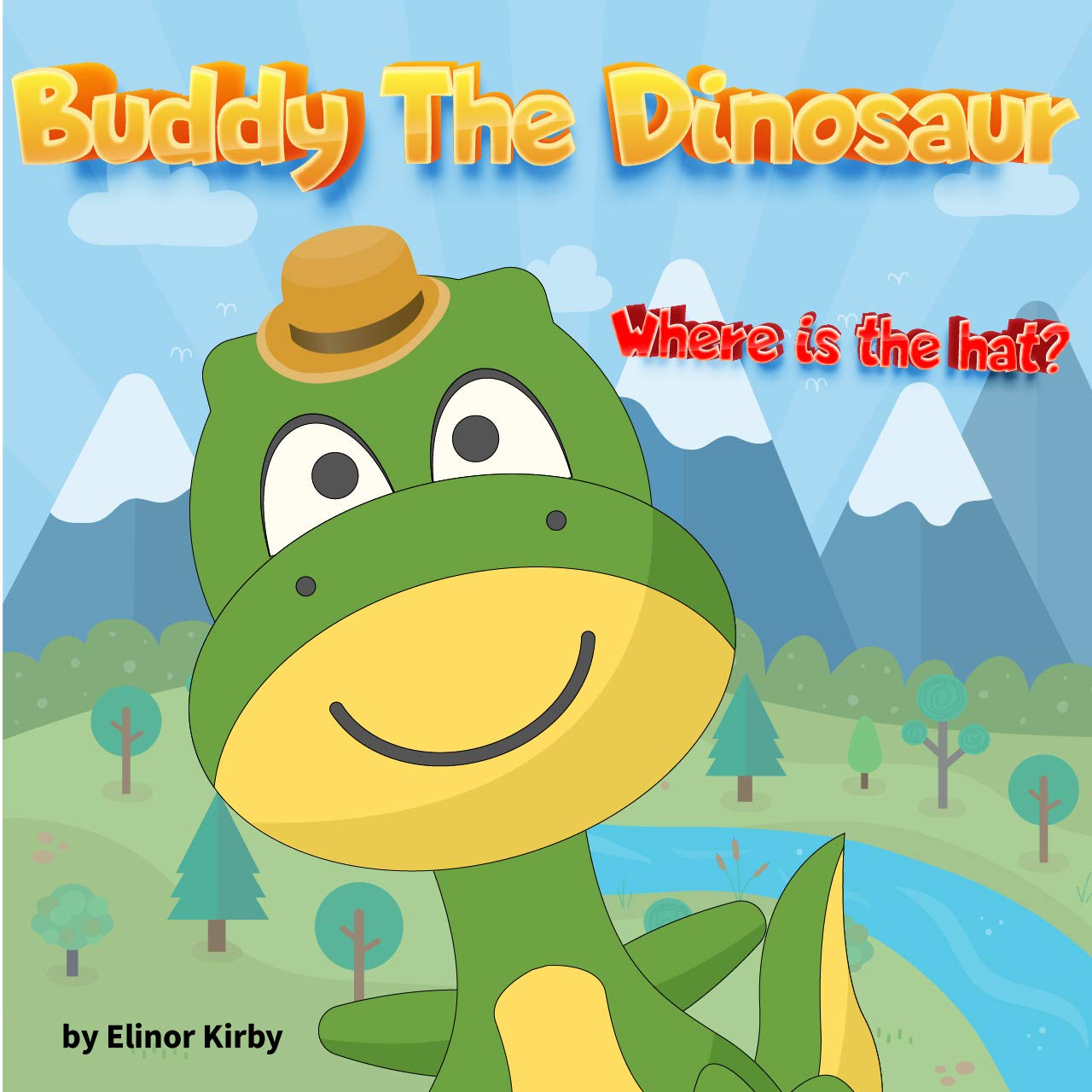 Buddy The Dinosaur: Where is my hat? The Book for kids age 2-6 years ...