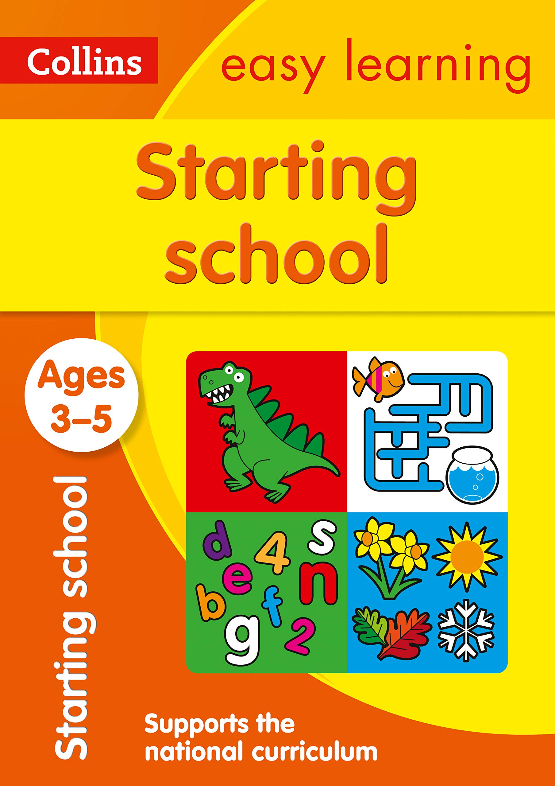 Starting School Ages 3-5: Prepare for Preschool with easy home learning ...
