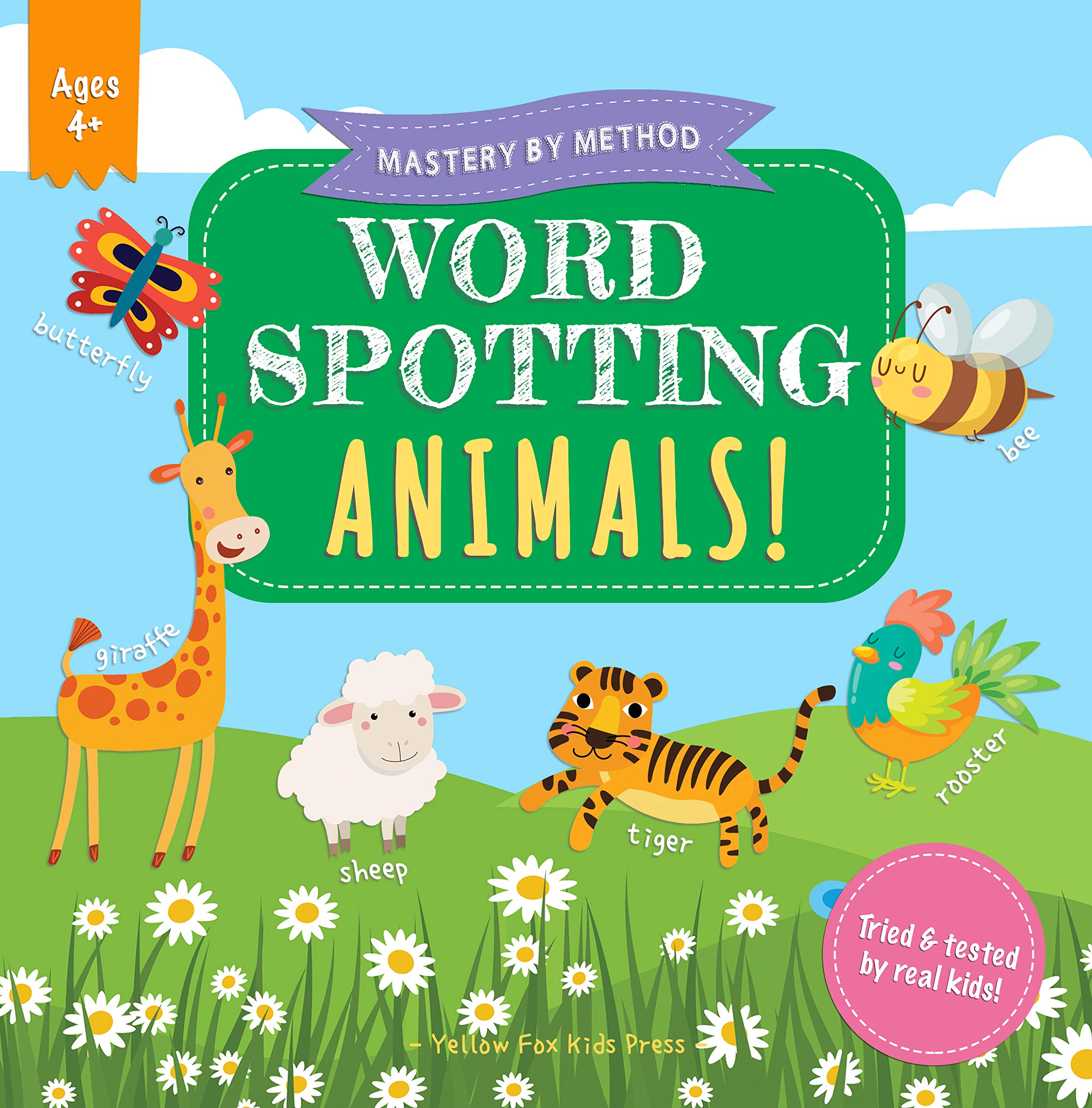 Word Spotting - Animals!: A Fun Learning to Read Game Book for 4-6 Year ...