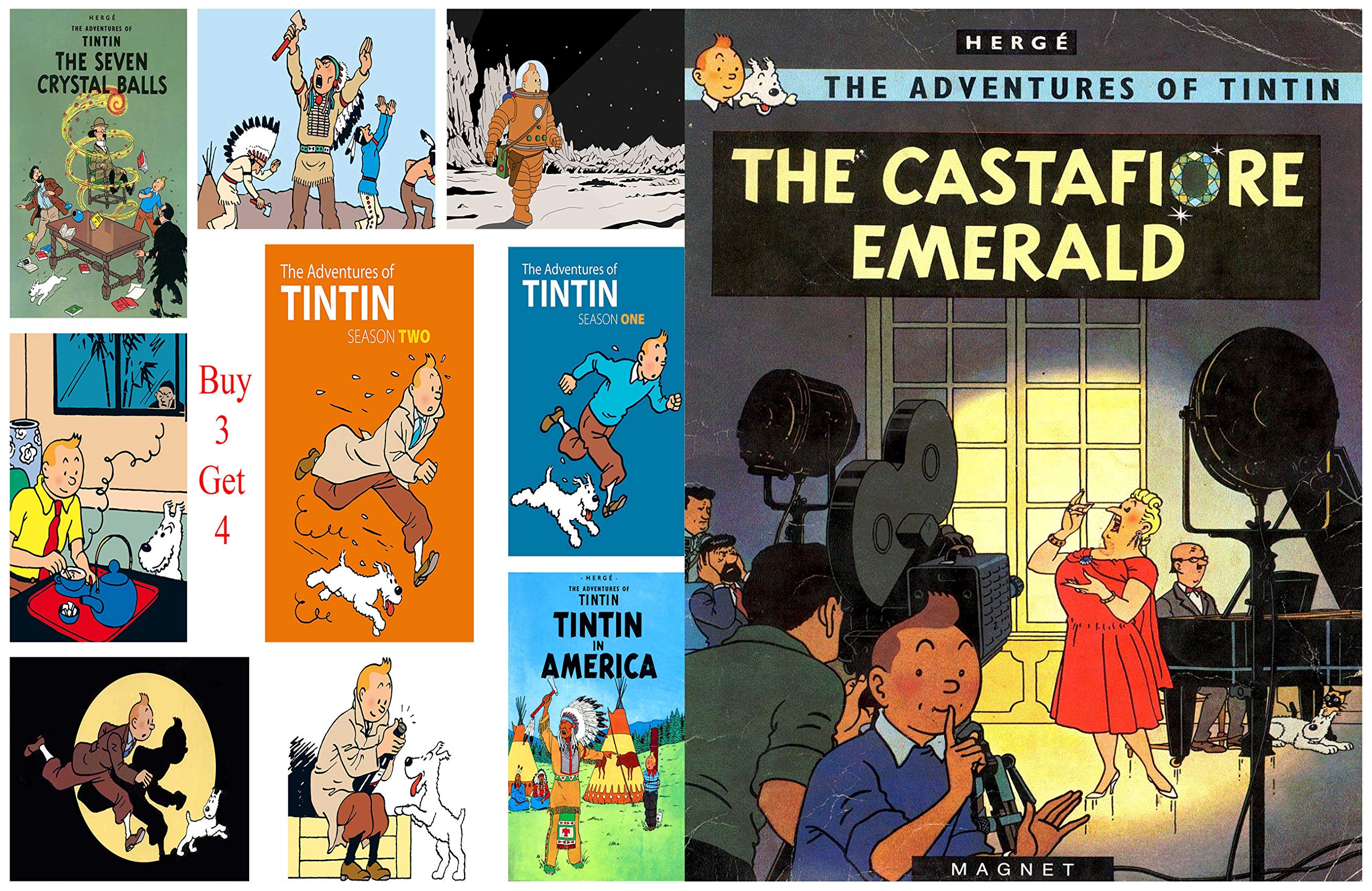 The Adventures of TinTin Full Series : Issue 21-THE CASTAFIORE EMERALD ...
