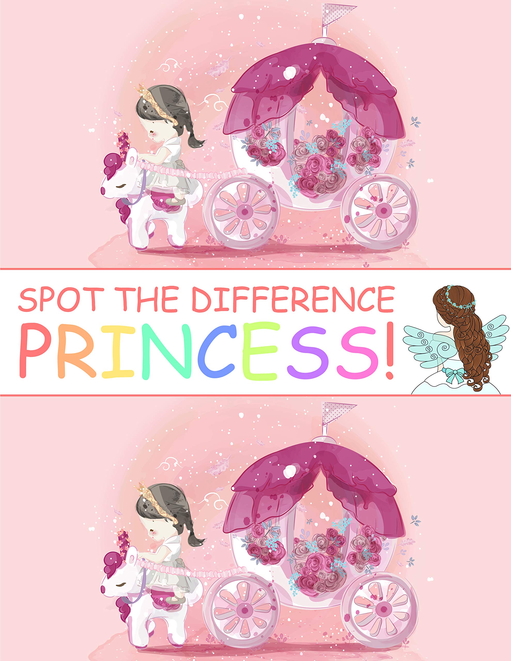 Spot the Difference Princess!: A Fun Search and Find Books for Children ...