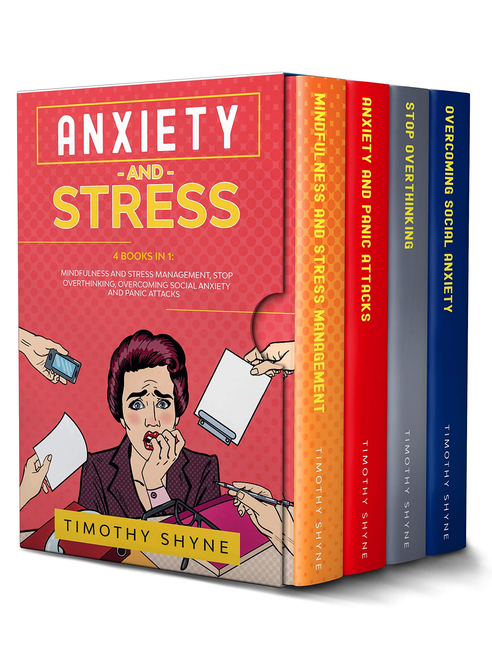 Anxiety and Stress: This Book Includes: Mindfulness and Stress ...