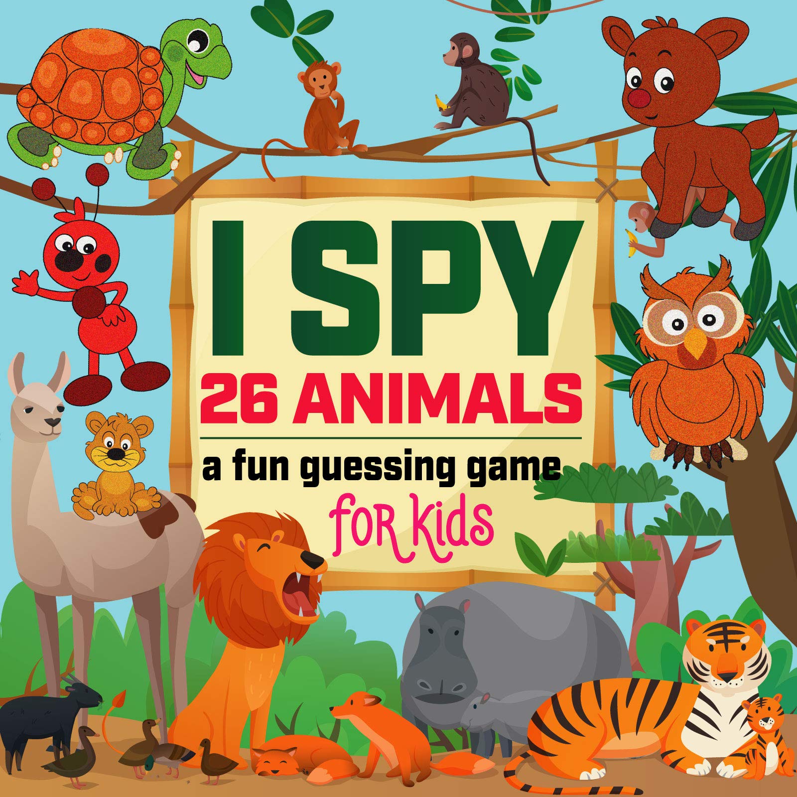 I Spy Animals - A Fun Guessing Game: An Amazing Picture Guessing ...