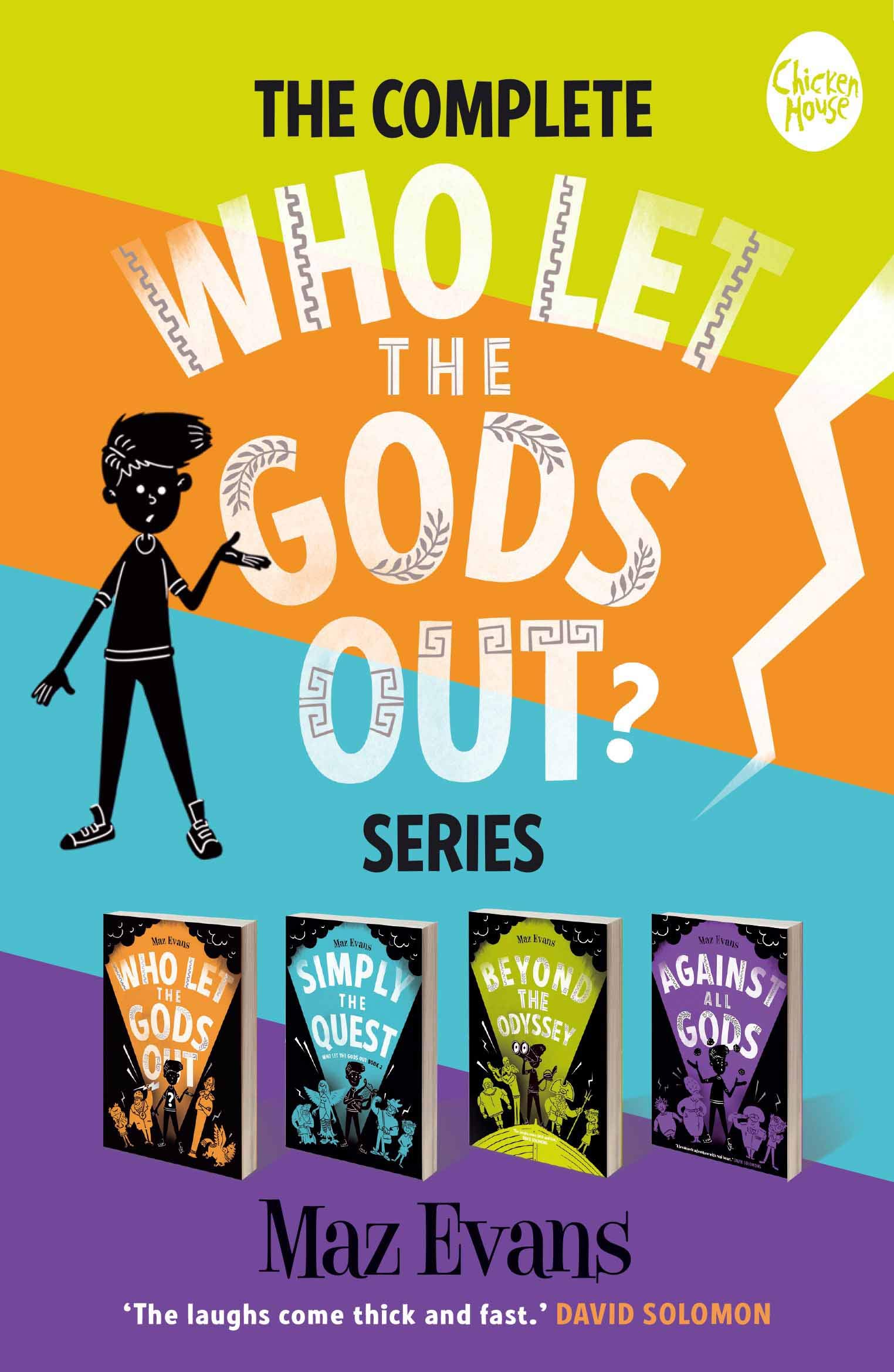 The Complete Who Let the Gods Out Series by Maz Evans | Goodreads