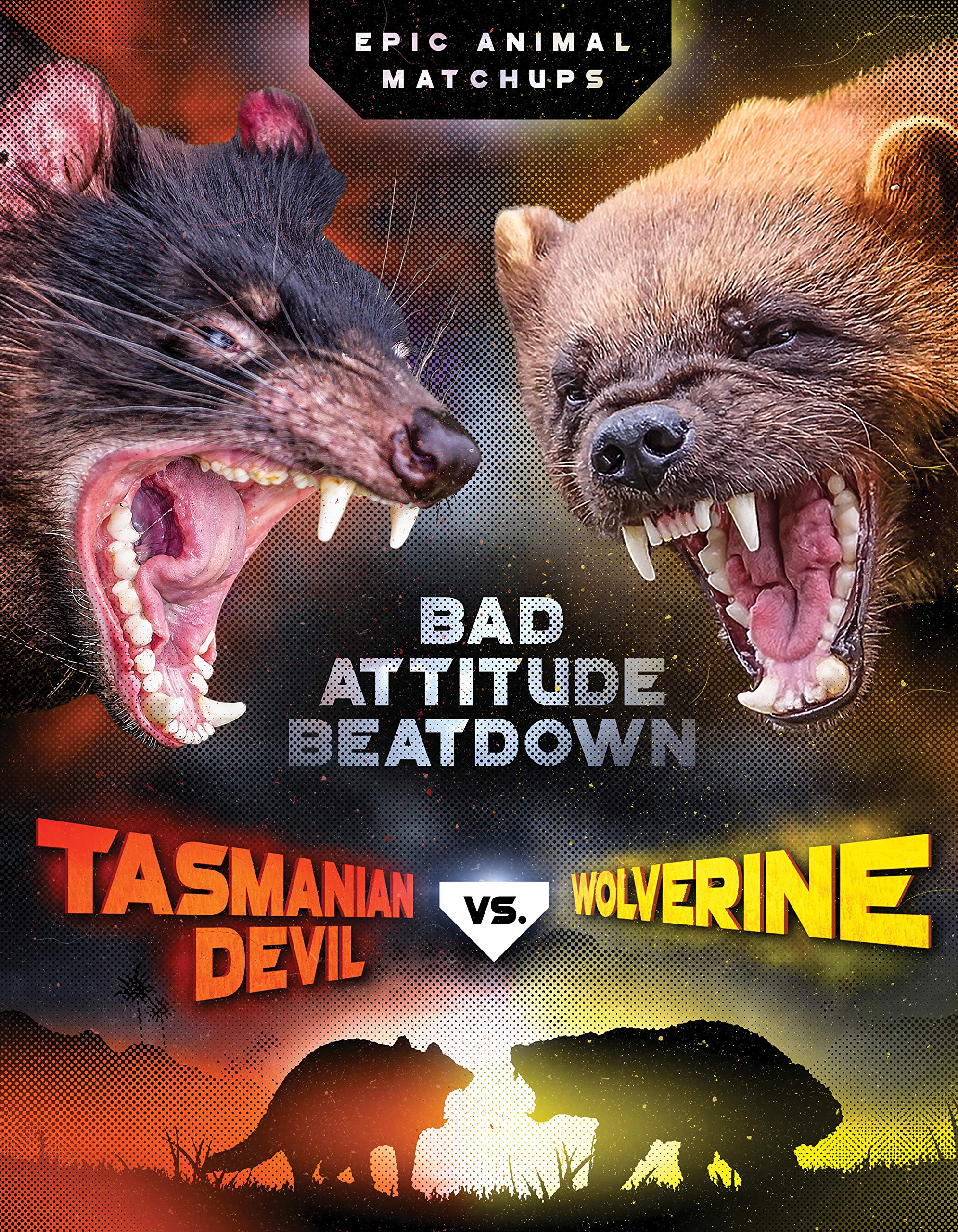 Tasmanian Devil vs. Wolverine: Bad Attitude Beatdown by Jon Alan ...