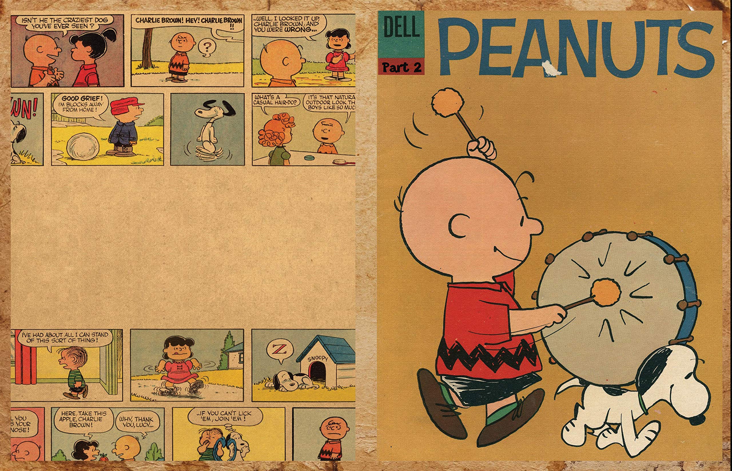 Peanuts Dell Part 2: Dell Archive Peanuts Snoopy Gifts Comics Book by ...