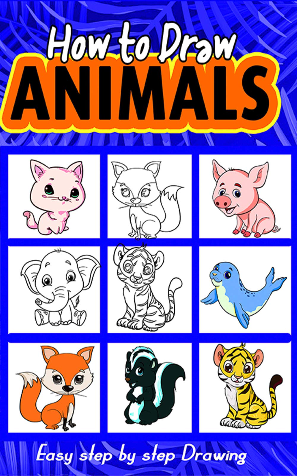 How to Draw Animals: Easy step-by-step Drawing by Israti Drawing ...