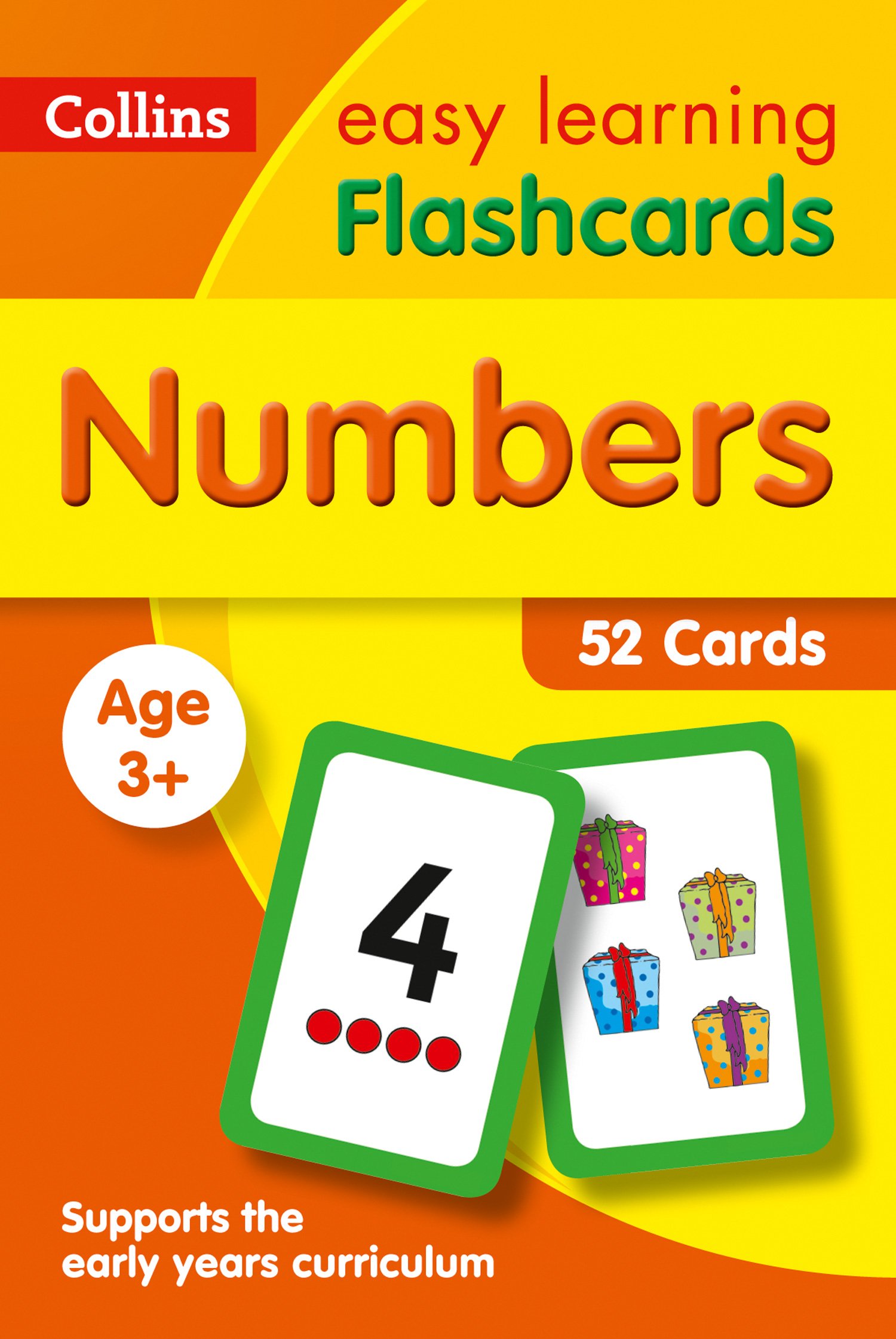 Numbers Flashcards: Prepare for Preschool with easy home learning by ...