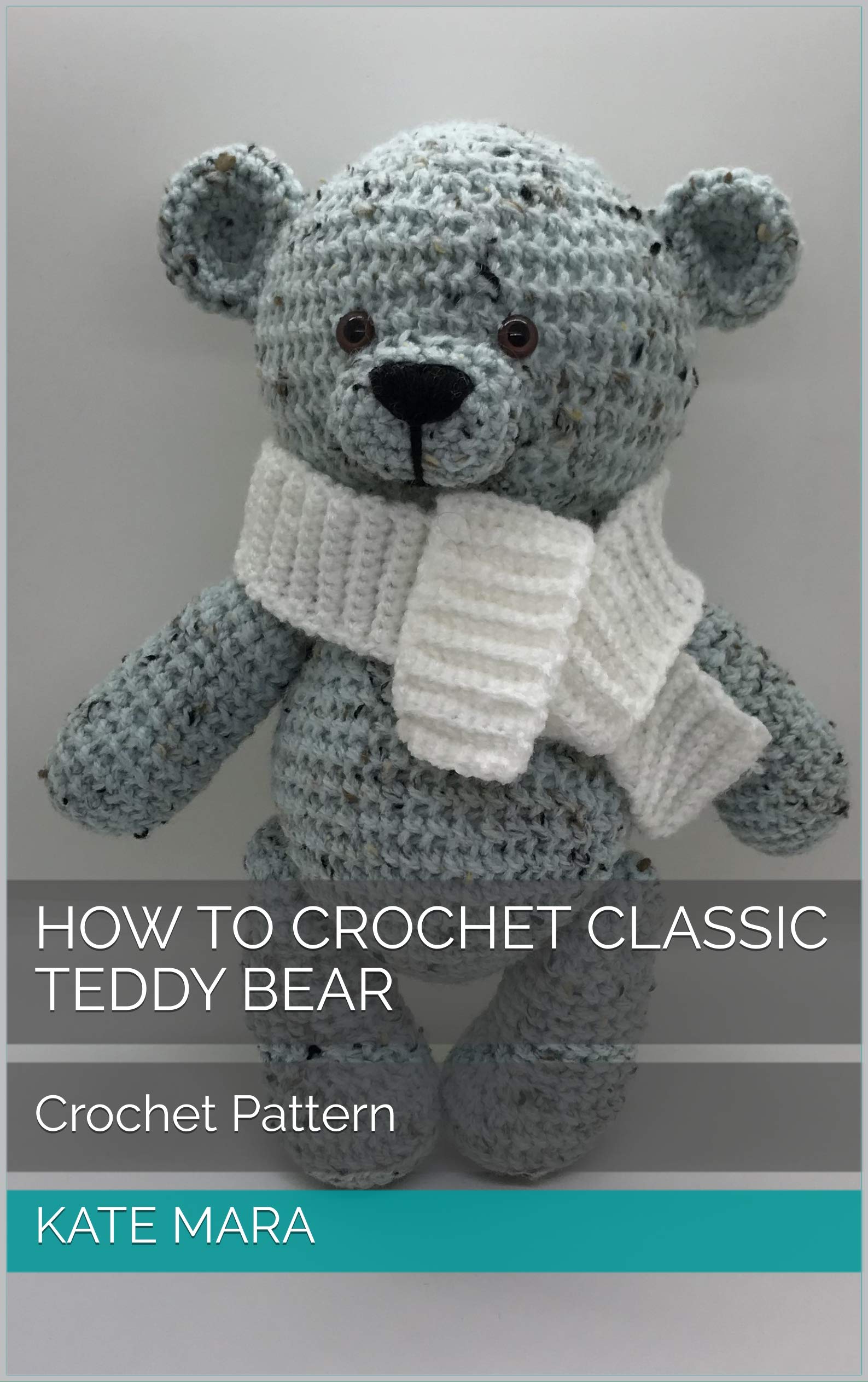 Vintage Crochet Teddy Bear - Amigurumi Crochet Pattern Book - Crochet ...