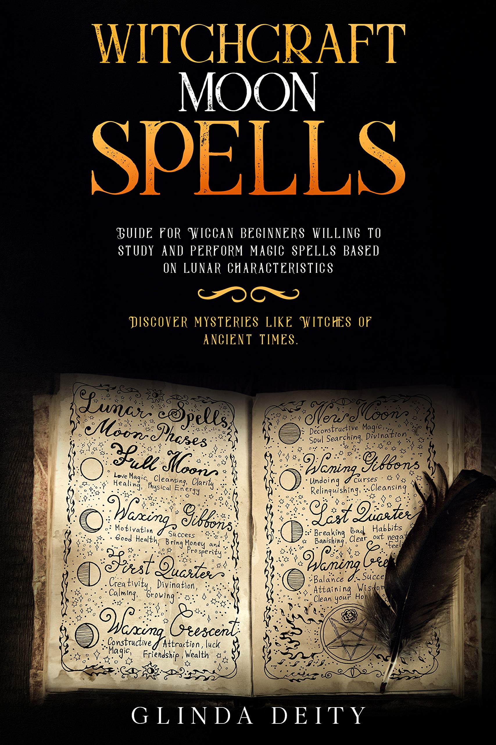 Witchcraft moon spells: Guide for Wiccan beginners willing to study and ...