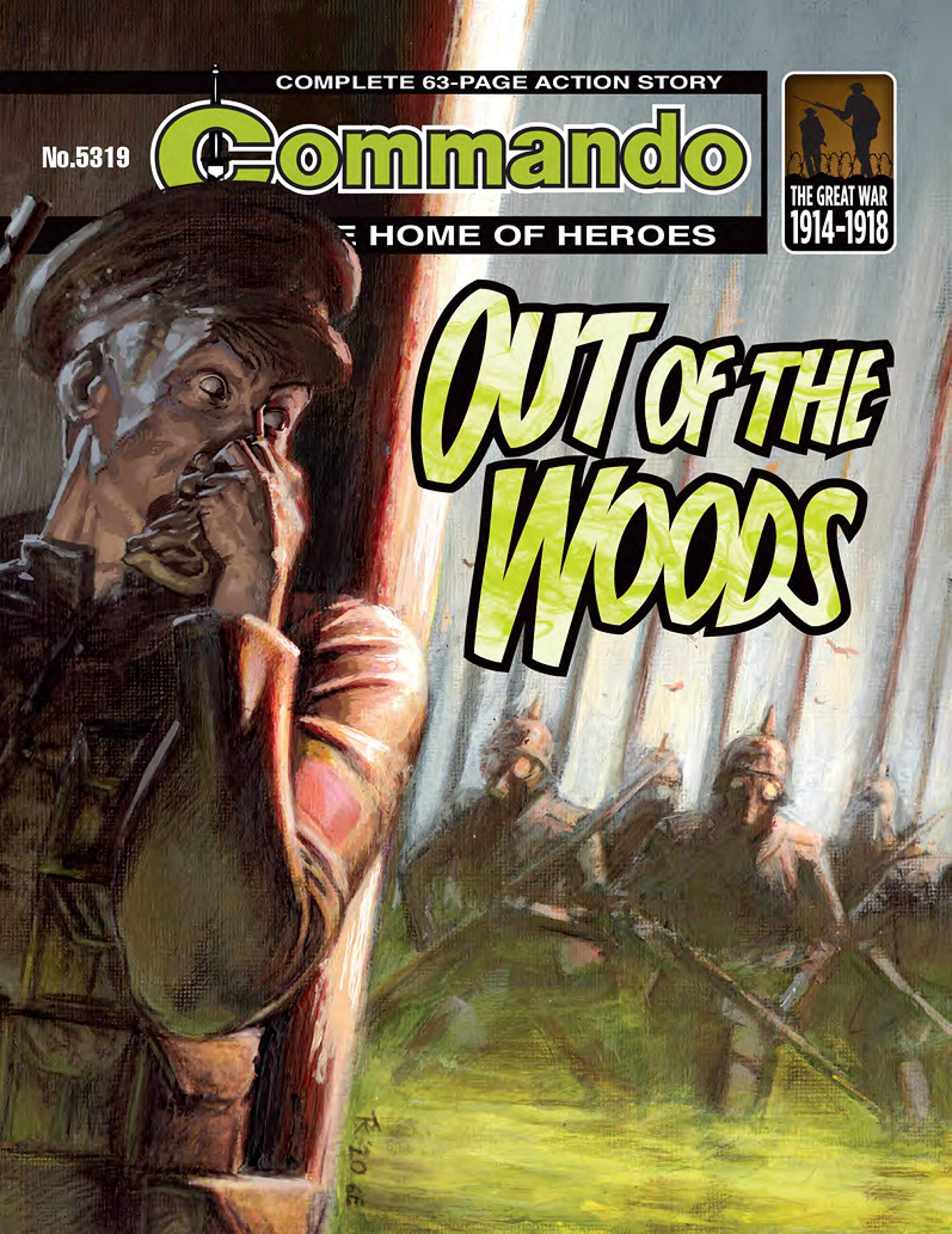 Commando #5319: Out Of The Woods by Andrew Knighton | Goodreads