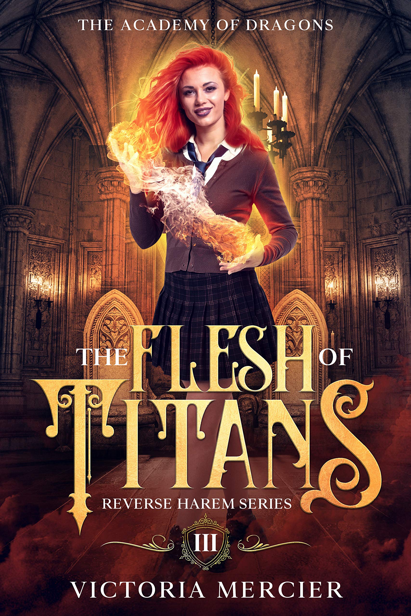 The Flesh of Titans (The Academy of Dragons #3) by Victoria Mercier ...