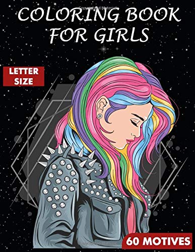 Coloring book for girls: 60 motifs / 120 pages - Zen-inspired activity ...