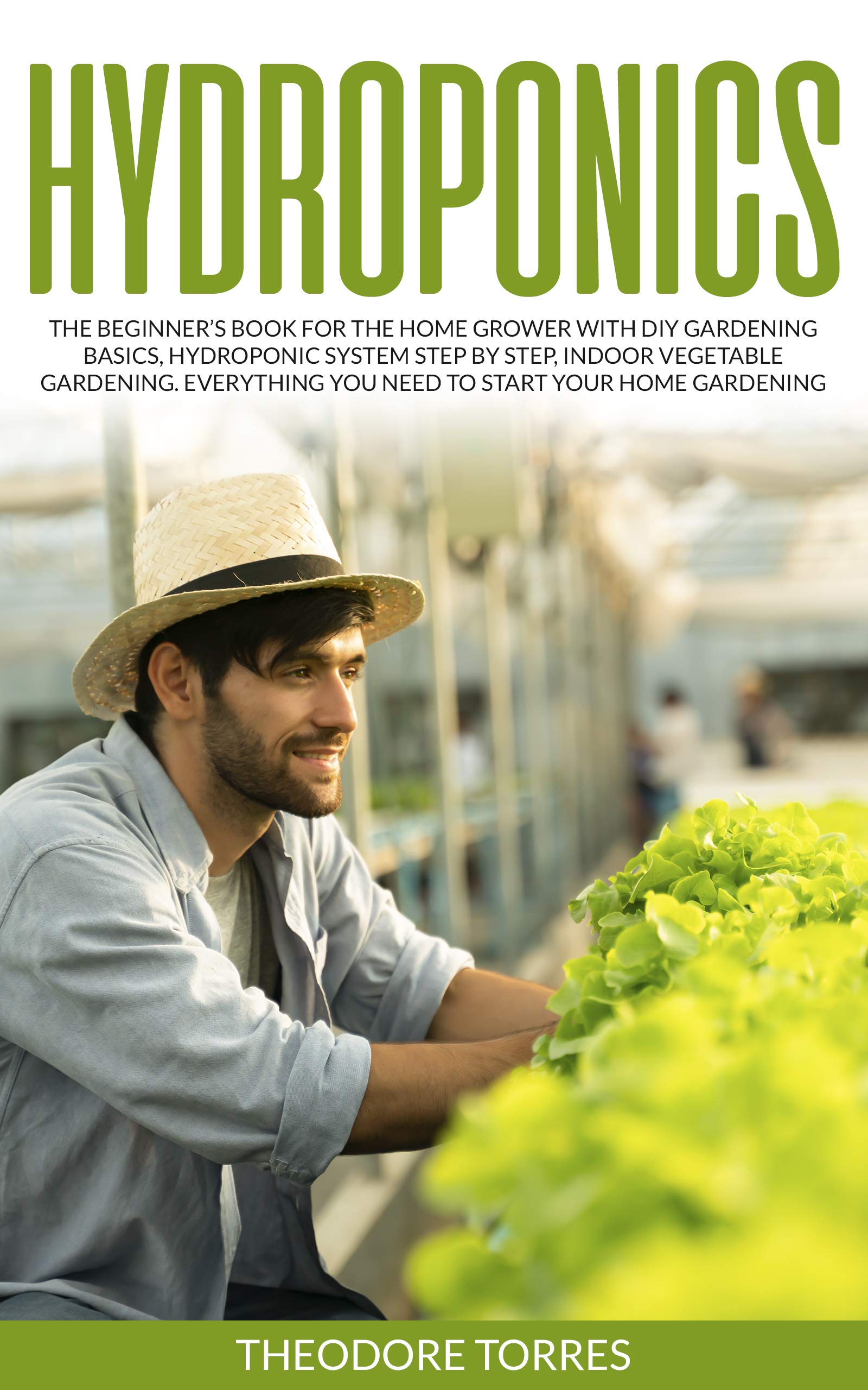 Hydroponics: The beginner’s book for the home grower with DIY gardening ...